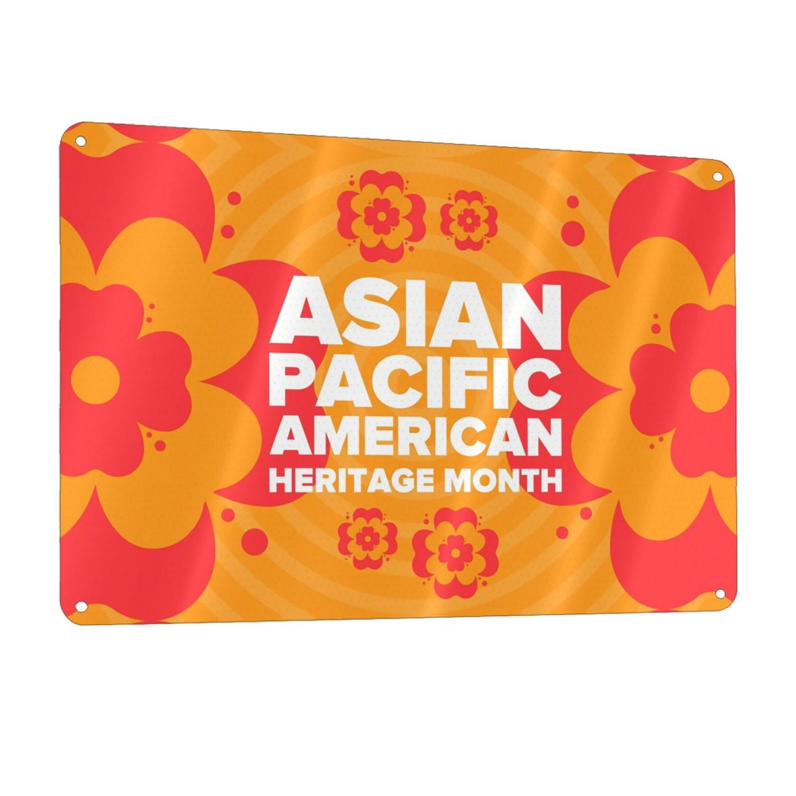 Asian American And Pacific Islander Heritage Month Sign 12x8in Indoor ...