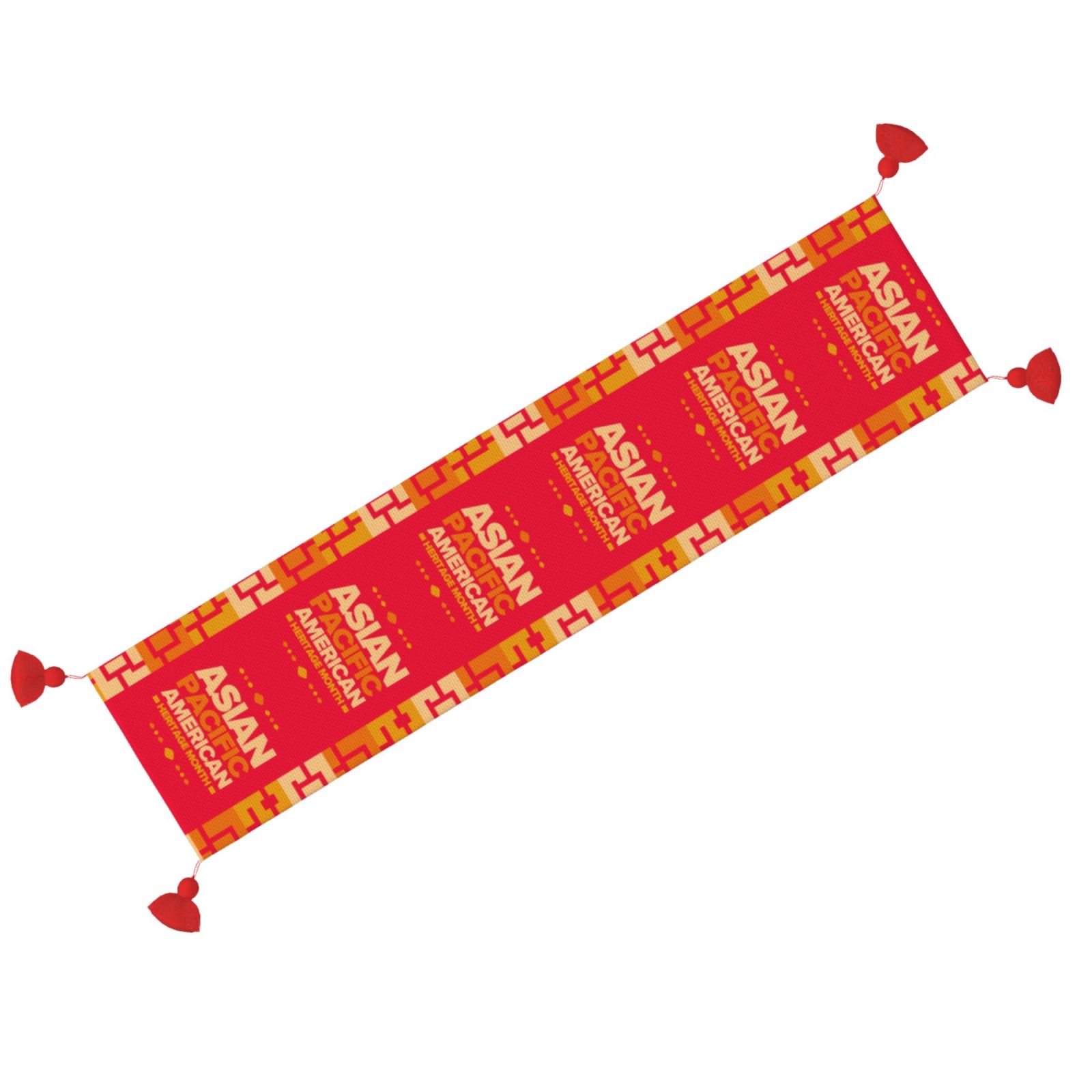 Asian American And Pacific Islander Heritage Month Table Runner Linen ...
