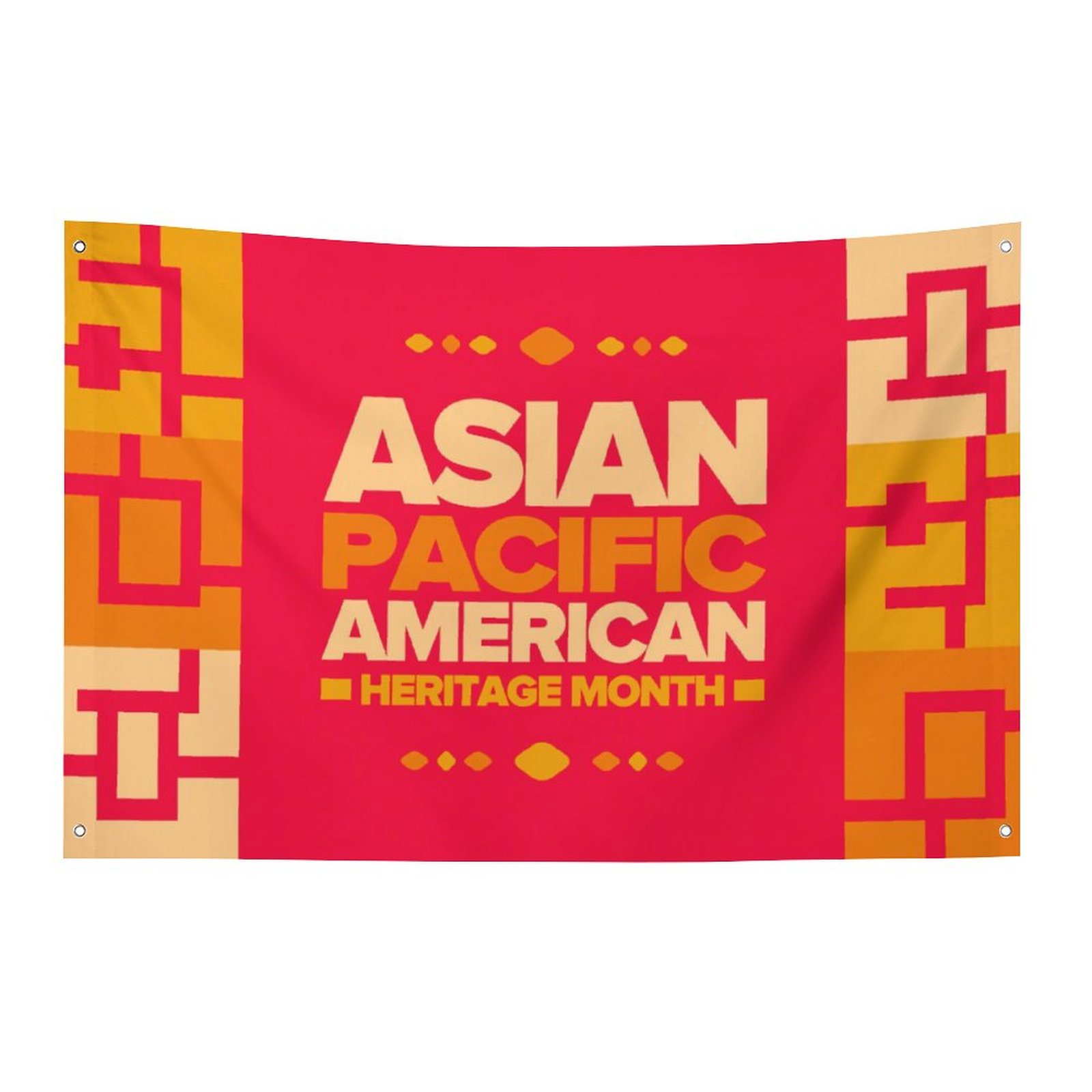 Asian American And Pacific Islander Heritage Month Tapestry Banner ...