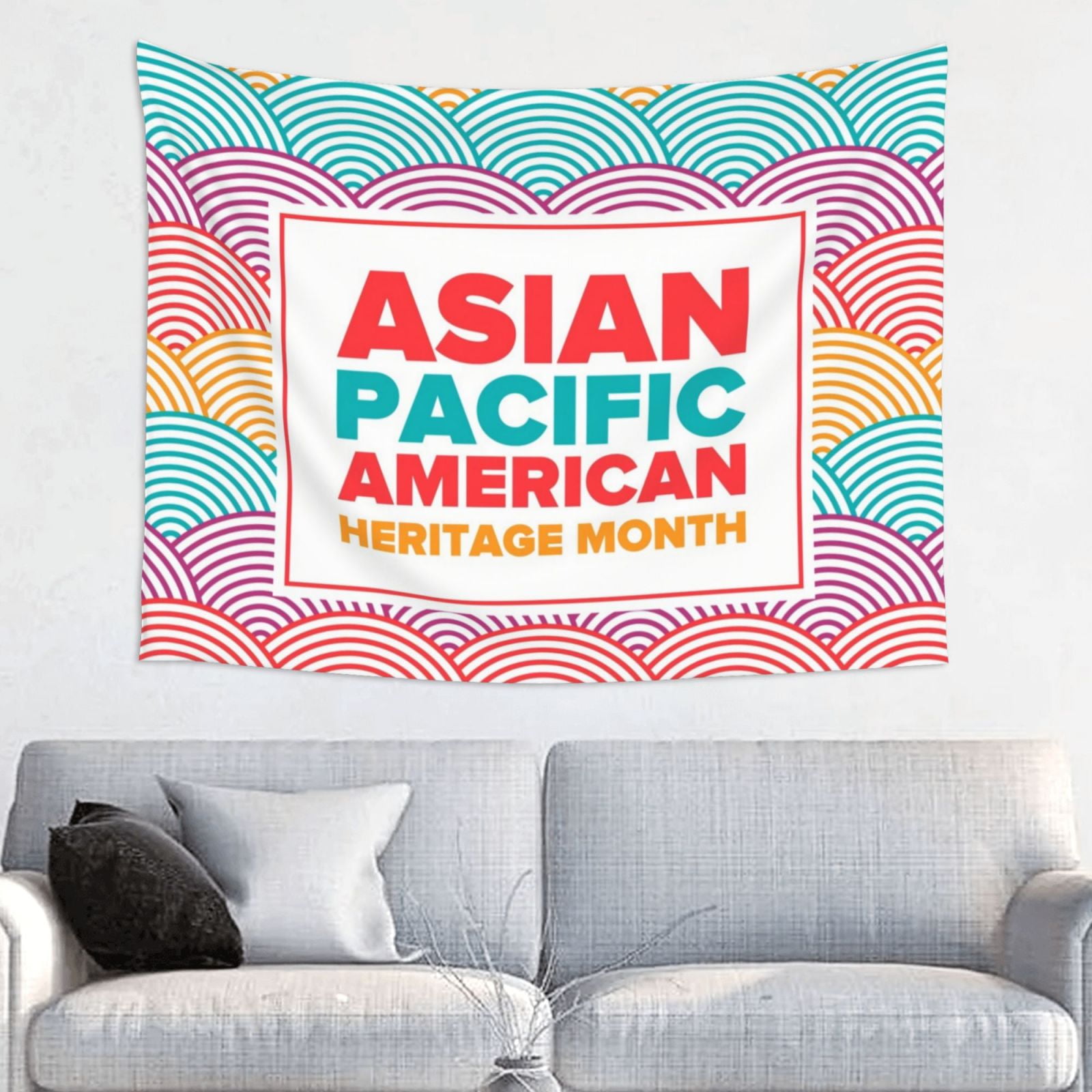 Asian American And Pacific Islander Heritage Month Tapestry Banner ...