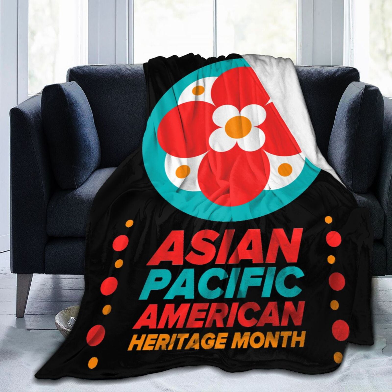 Asian American And Pacific Islander Heritage Month Throw Blanket Soft ...