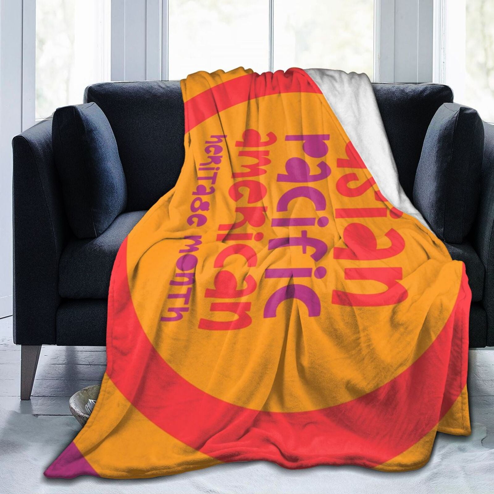 Asian American And Pacific Islander Heritage Month Throw Blanket Soft ...
