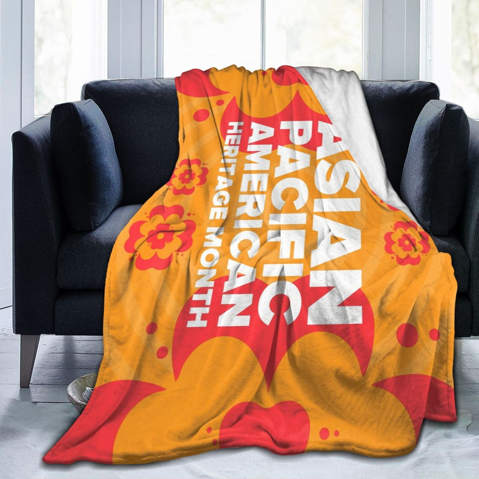 Asian American And Pacific Islander Heritage Month Throw Blanket Soft ...