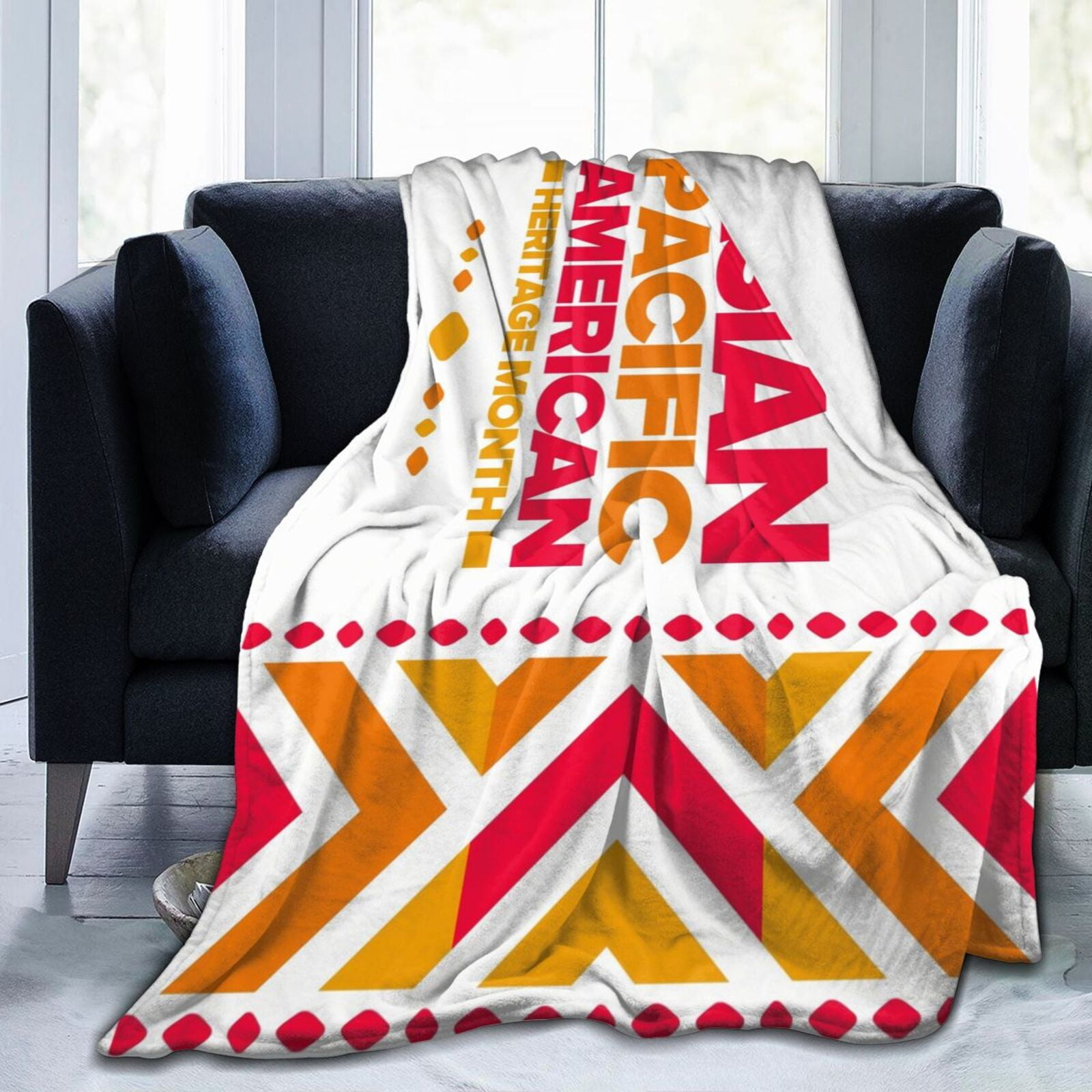 Asian American And Pacific Islander Heritage Month Throw Blanket Soft ...
