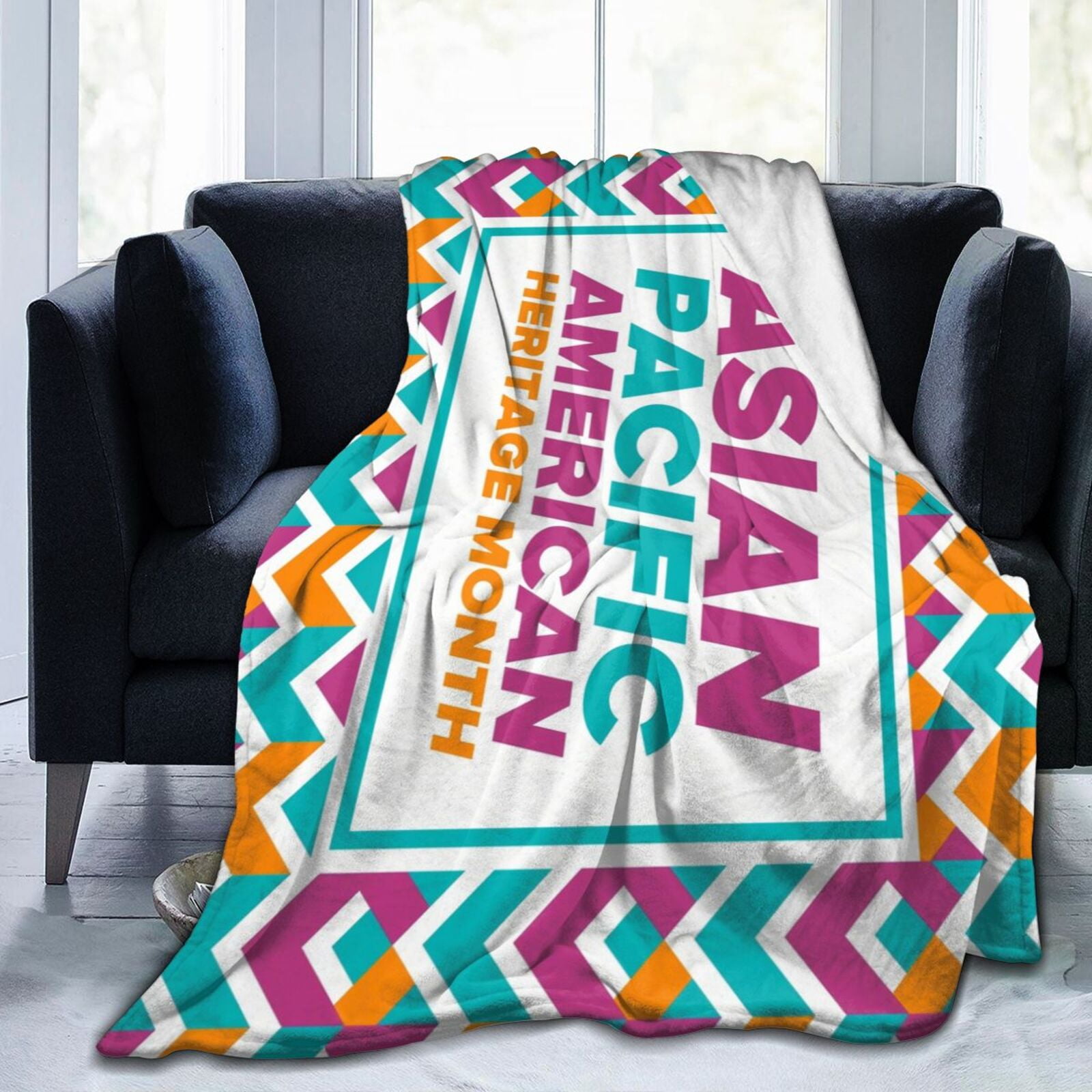 Asian American And Pacific Islander Heritage Month Throw Blanket Soft ...