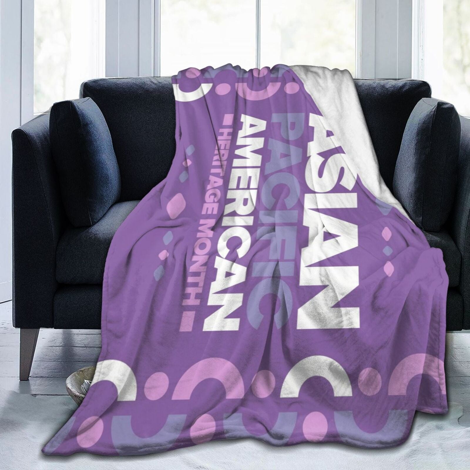 Asian American And Pacific Islander Heritage Month Throw Blanket Soft ...