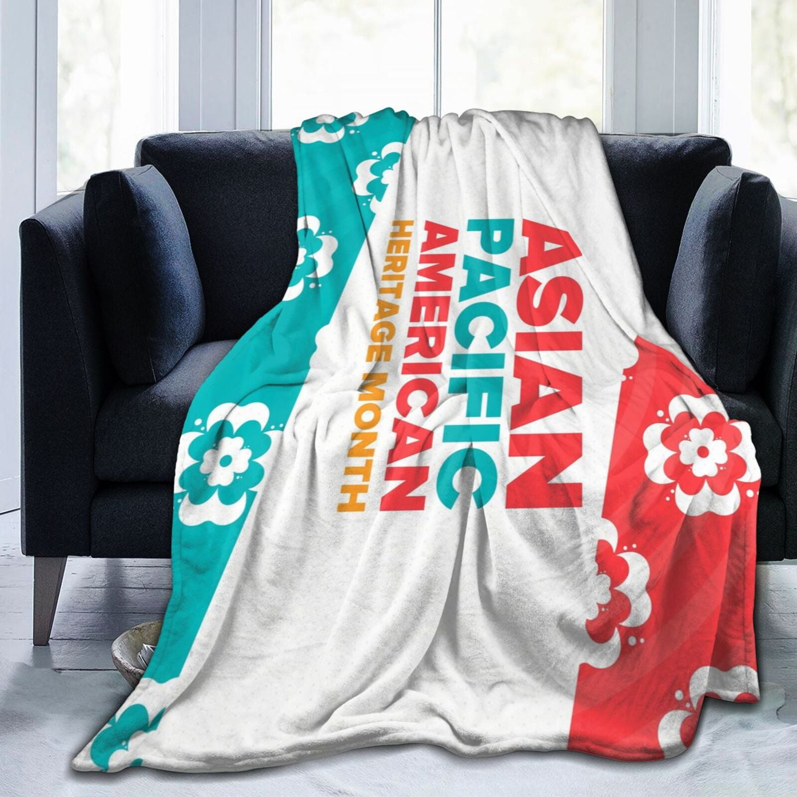 Asian American And Pacific Islander Heritage Month Throw Blanket Soft ...