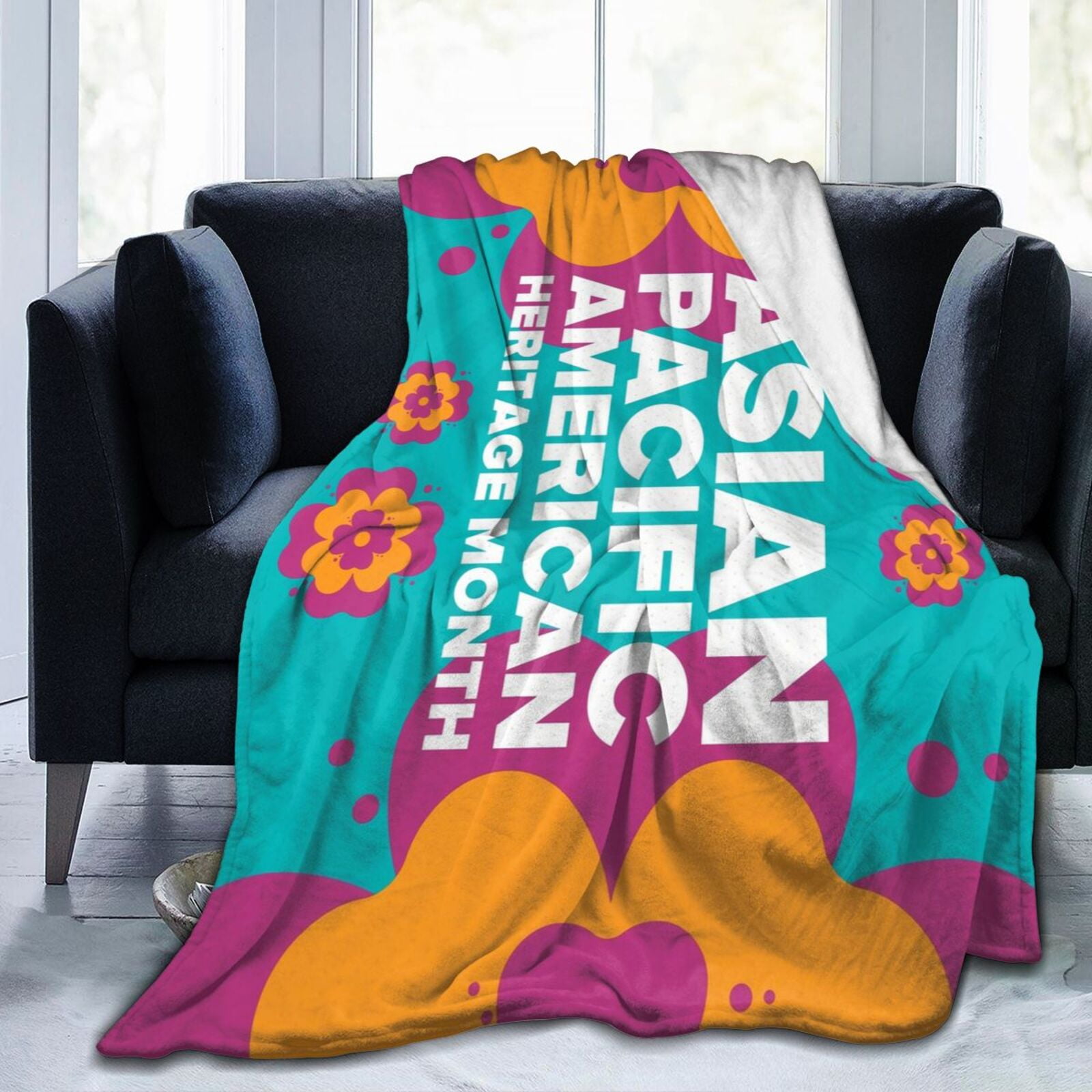 Asian American And Pacific Islander Heritage Month Throw Blanket Soft ...