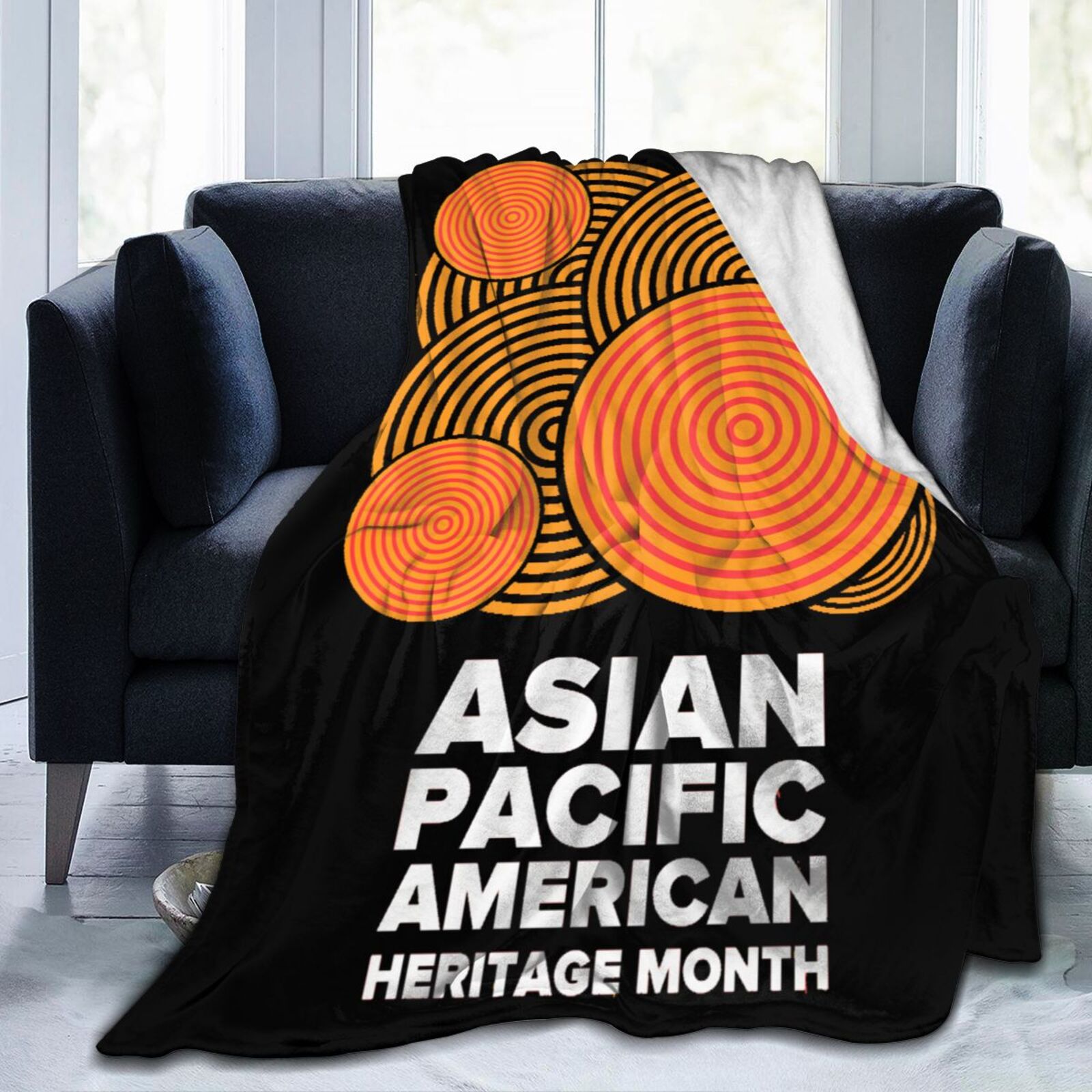 Asian American And Pacific Islander Heritage Month Throw Blanket Soft ...