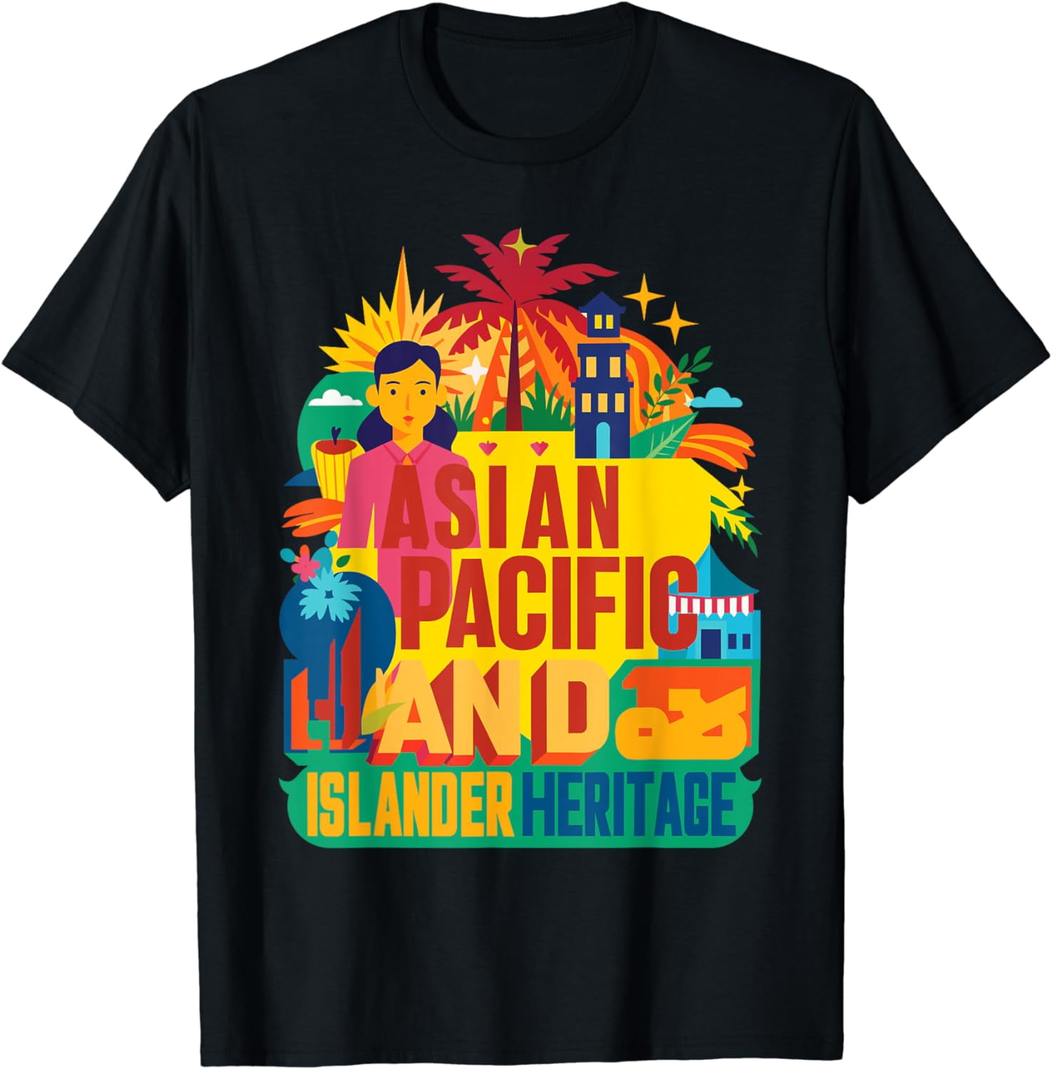 Asian American National Pacific and Islander Heritage Month T-Shirt ...
