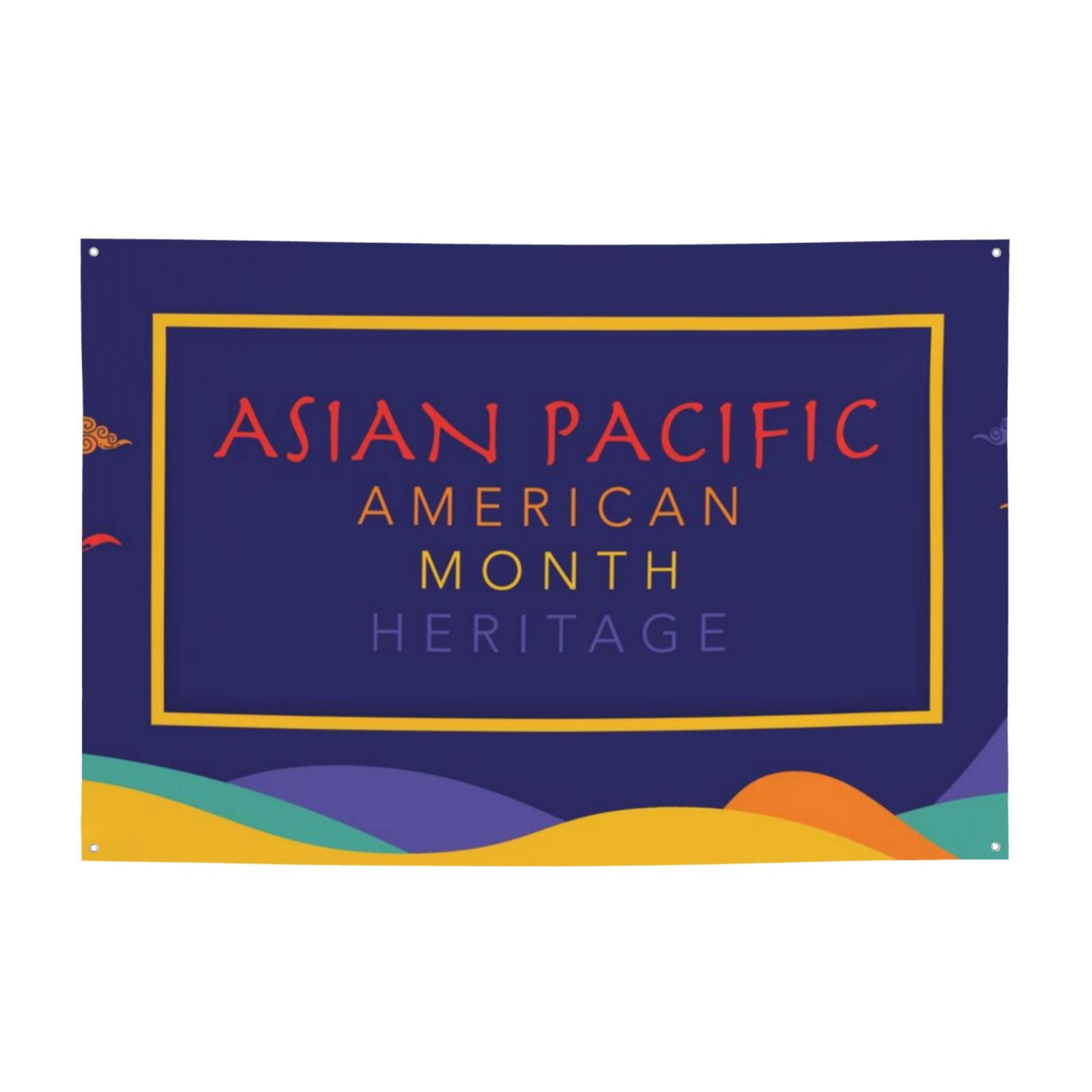 Asian American And Pacific Islander Heritage Month Banner Backdrop Yard ...