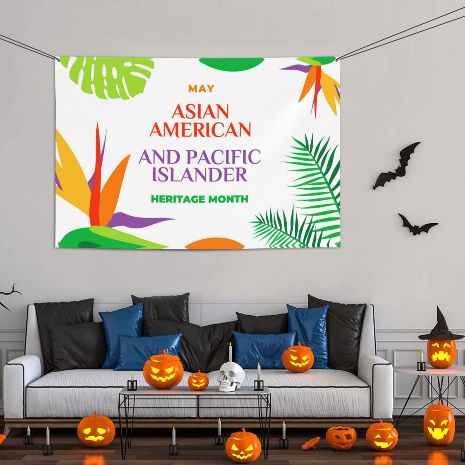 Asian American And Pacific Islander Heritage Month Banner Party ...