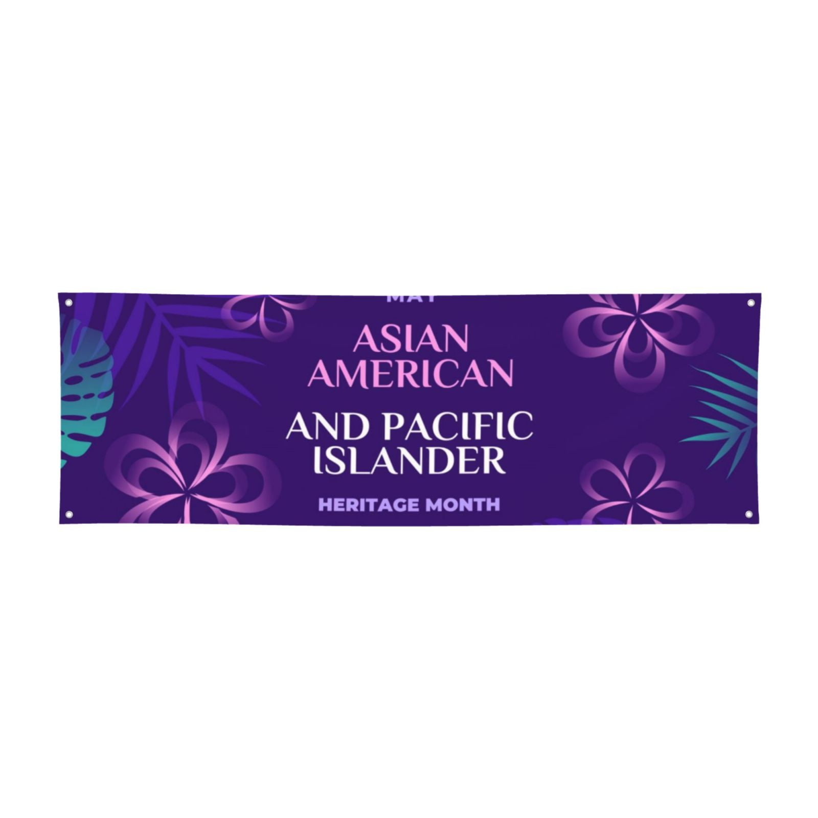Asian American And Pacific Islander Heritage Month Large Banner Party ...