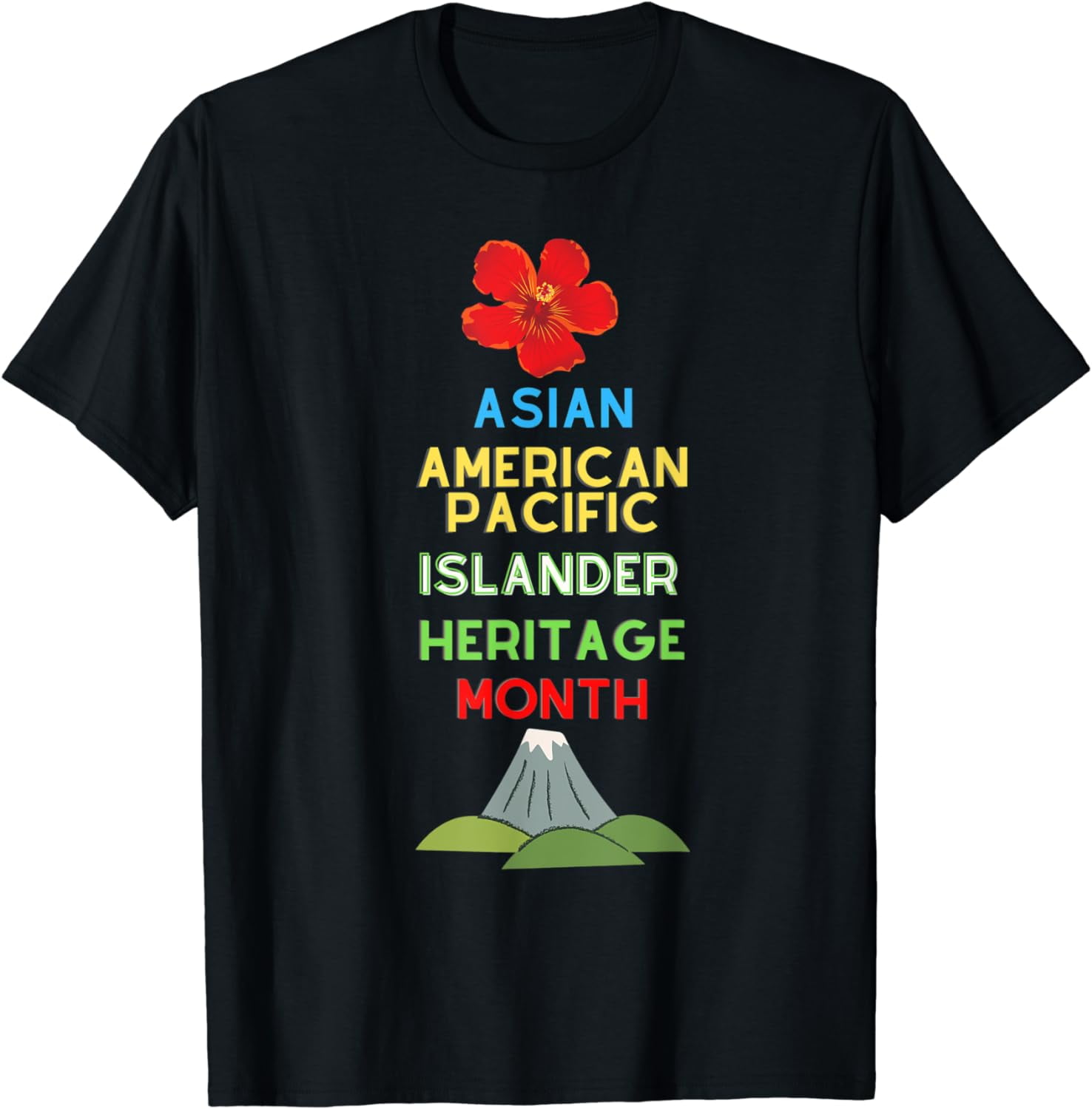 Asian American Pacific Islander Heritage Month T-Shirt - Walmart.com