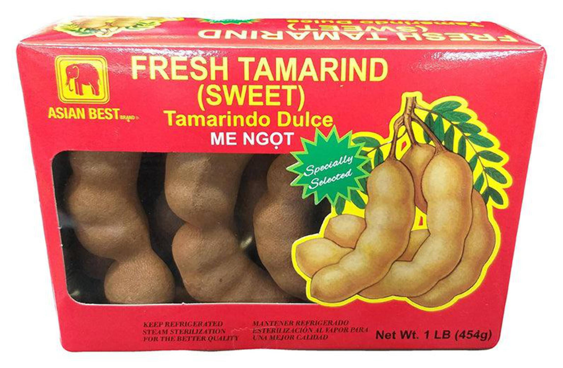 Asian Best - Fresh Tamarind (Sweet), 1 Pound, (1 Box) - Walmart.com