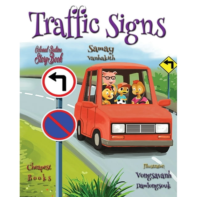 Asian Children Literature Traffic Signs, Book 28, (Paperback) - Walmart.com