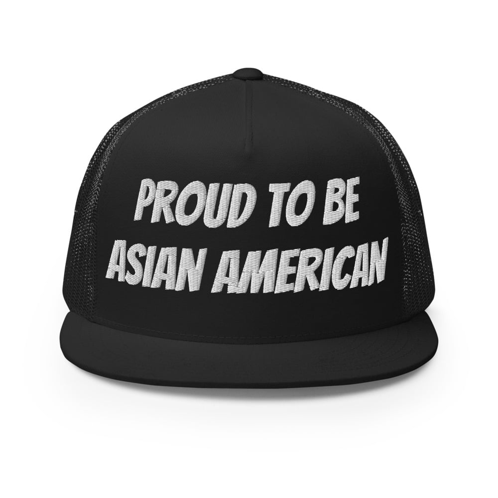 Asian Community Support Embroidered Trucker Cap, Proud To Be Asian ...