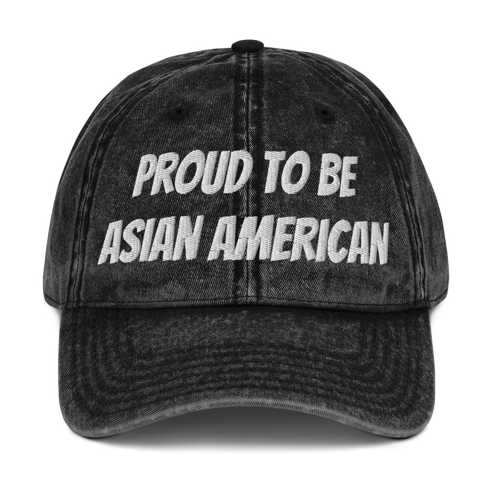 Asian Community Support Embroidered Vintage Cap, Proud To Be Asian ...