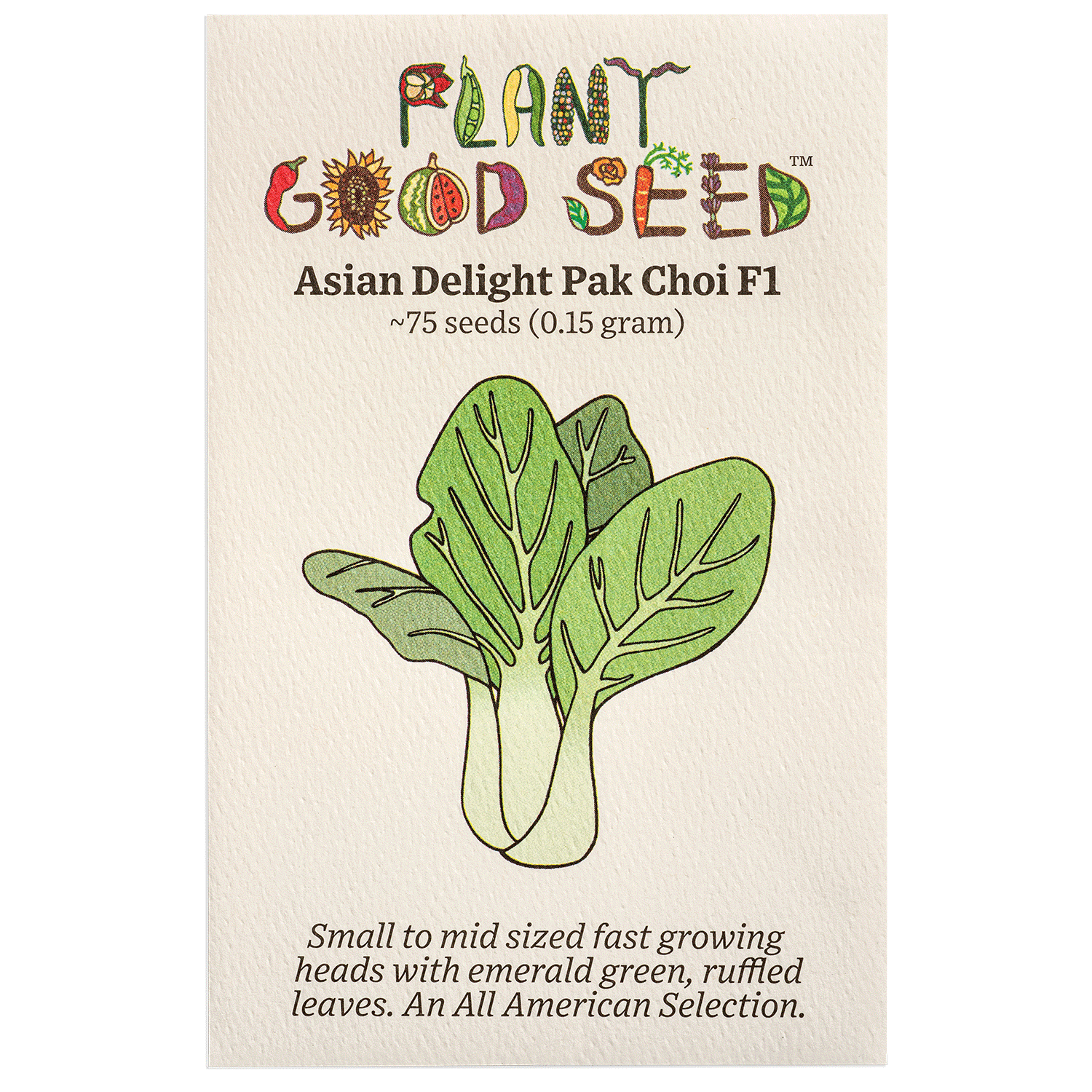 Asian Delight Pak Choi F1 Seeds - Walmart.com