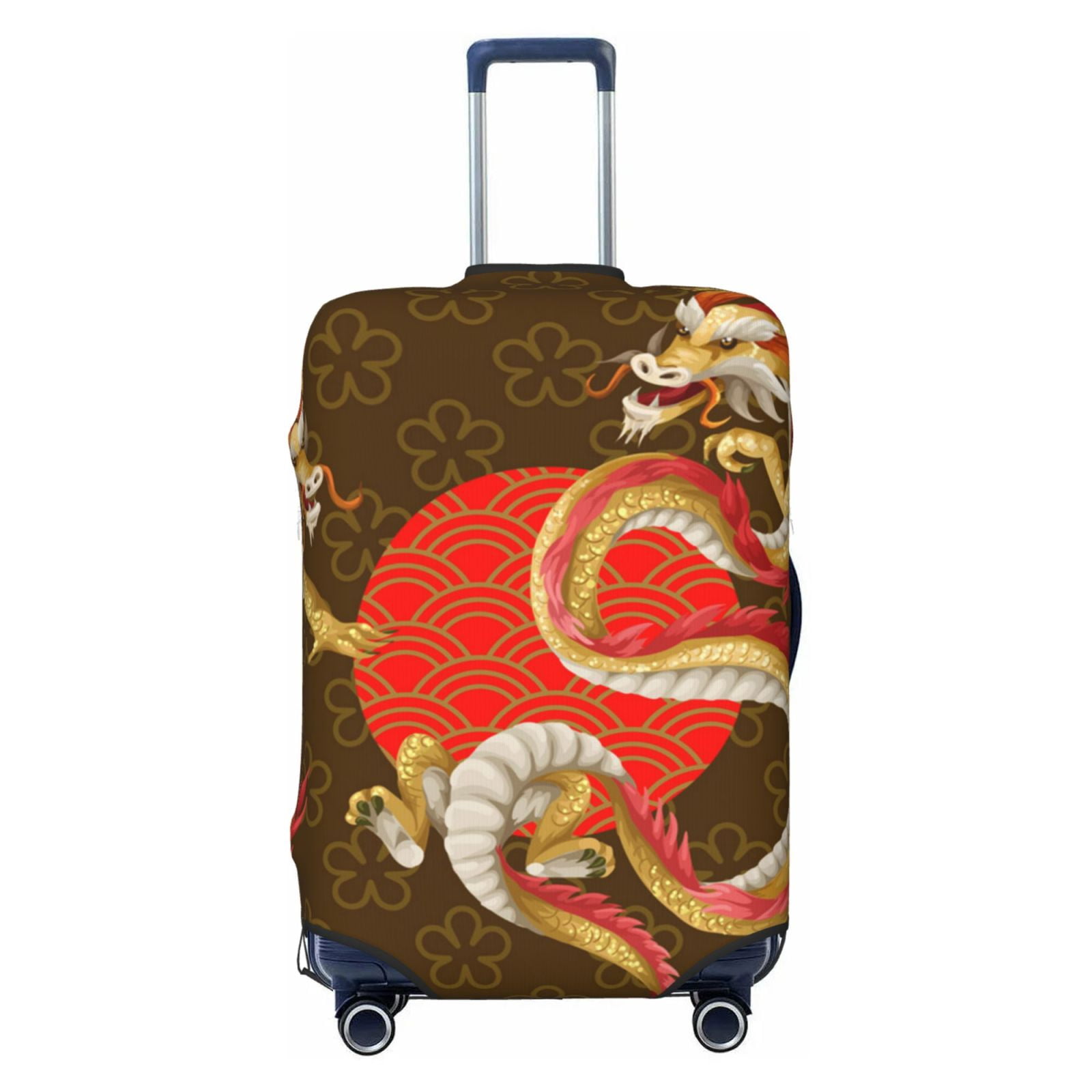 Asian Dragon Oriental Dragons Travel Luggage Cover Suitcase Protector ...