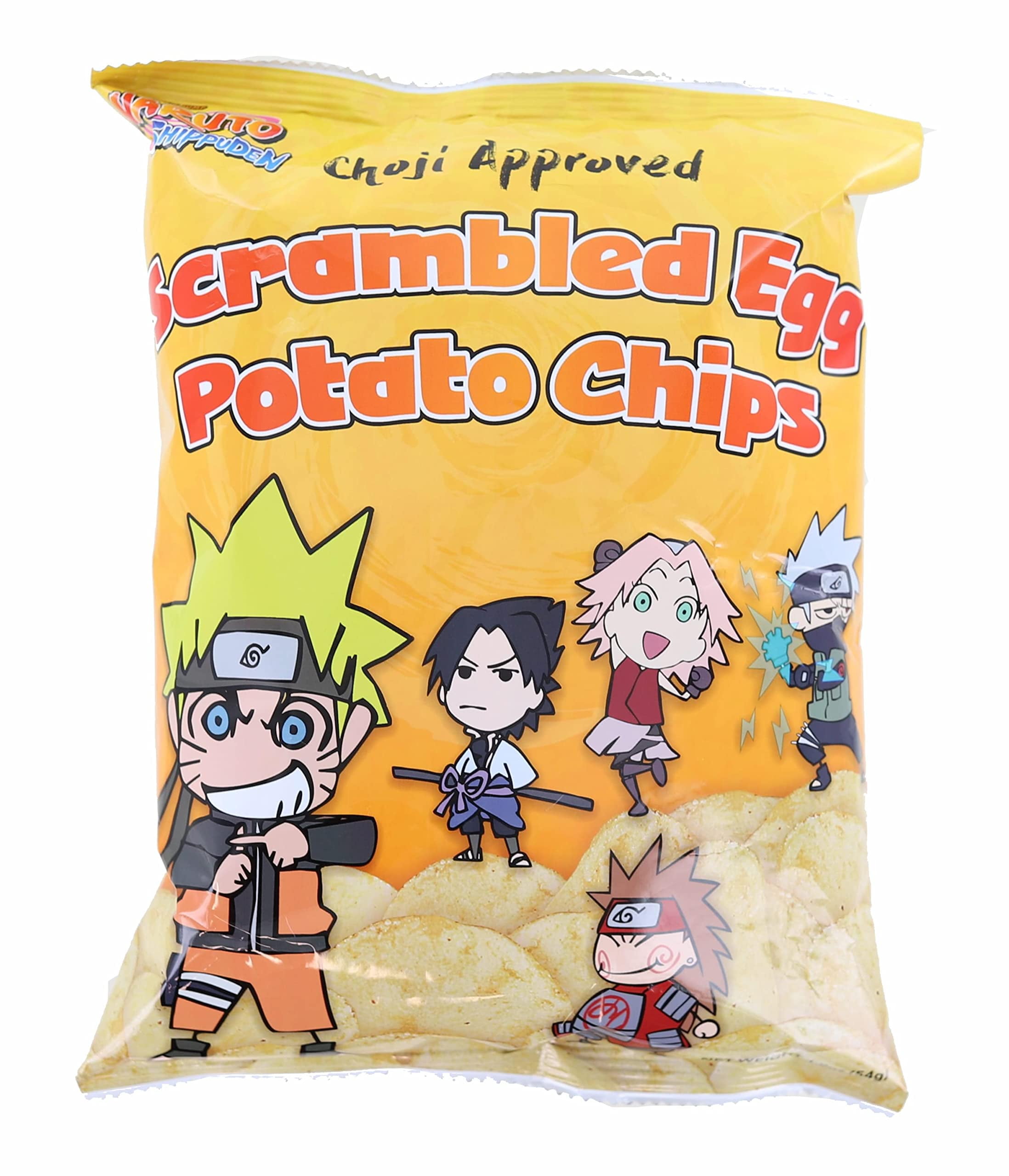 Asian Food Grocer Naruto YPF5 Scrambled Egg Flavor Potato Chips | 1.9 Ounce Pack - Walmart.com