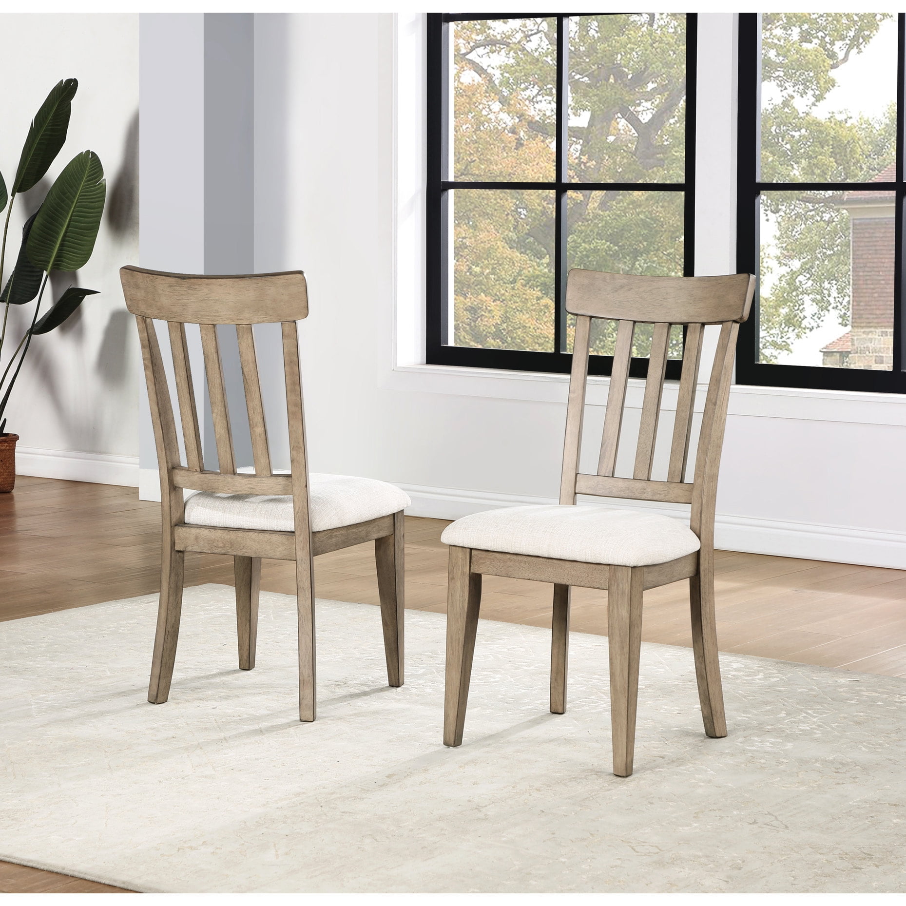 Asian Hardwood Chairs | Used in Dining Rooms, Tapered Leg Design ...