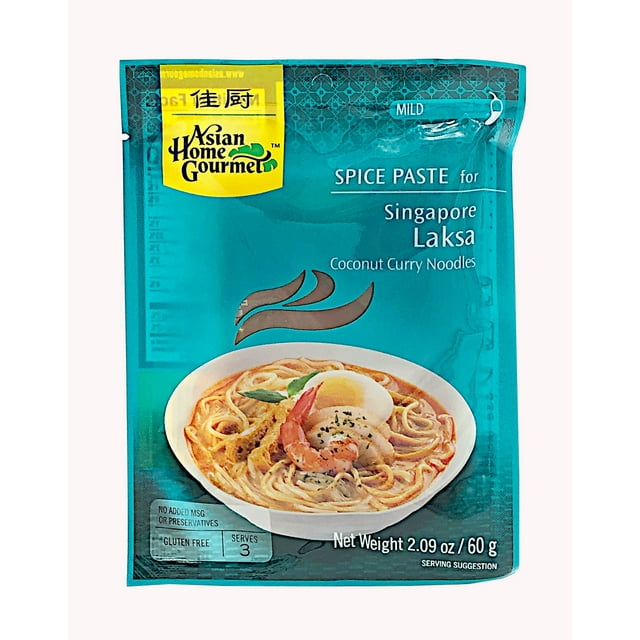 Asian Home Gourmet Singapore Laksa Pack of 3 - Walmart.com