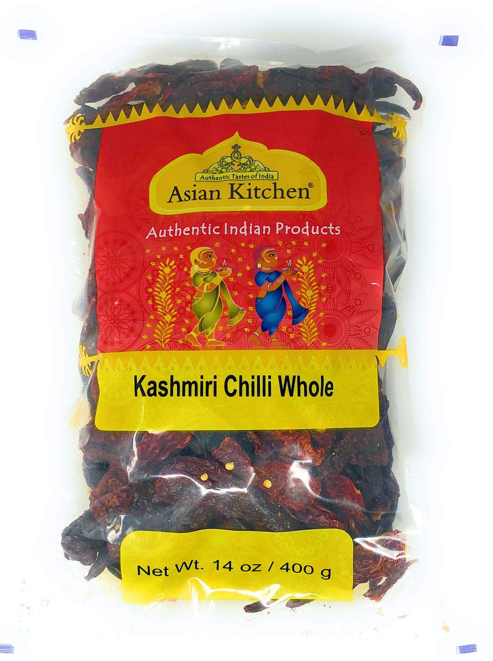 Asian Kitchen (By Rani Brand) Kashmiri Chilli Whole Stemless, Indian ...