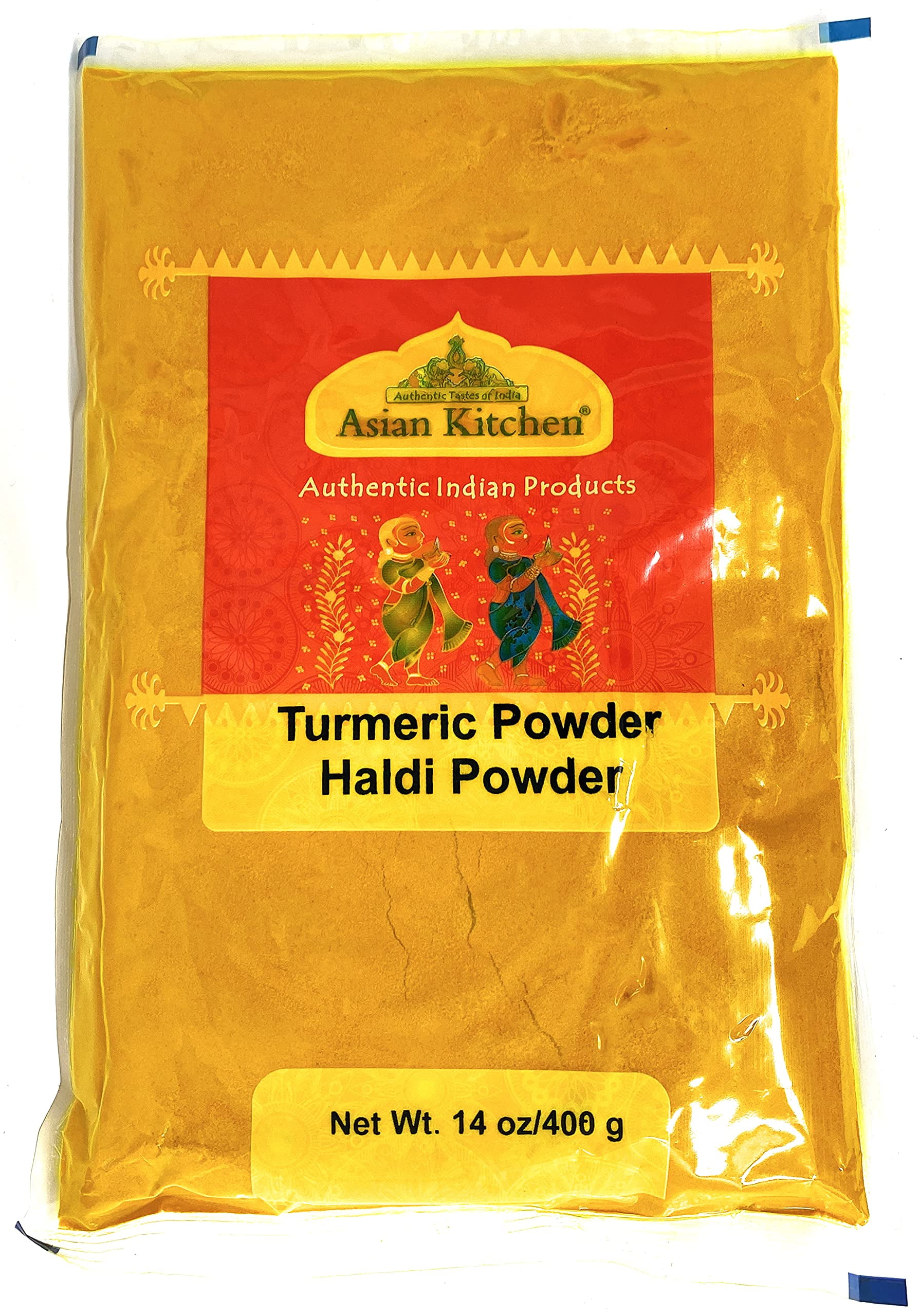 Asian Kitchen Turmeric (Haldi) Root Powder Spice, (High Curcumin ...
