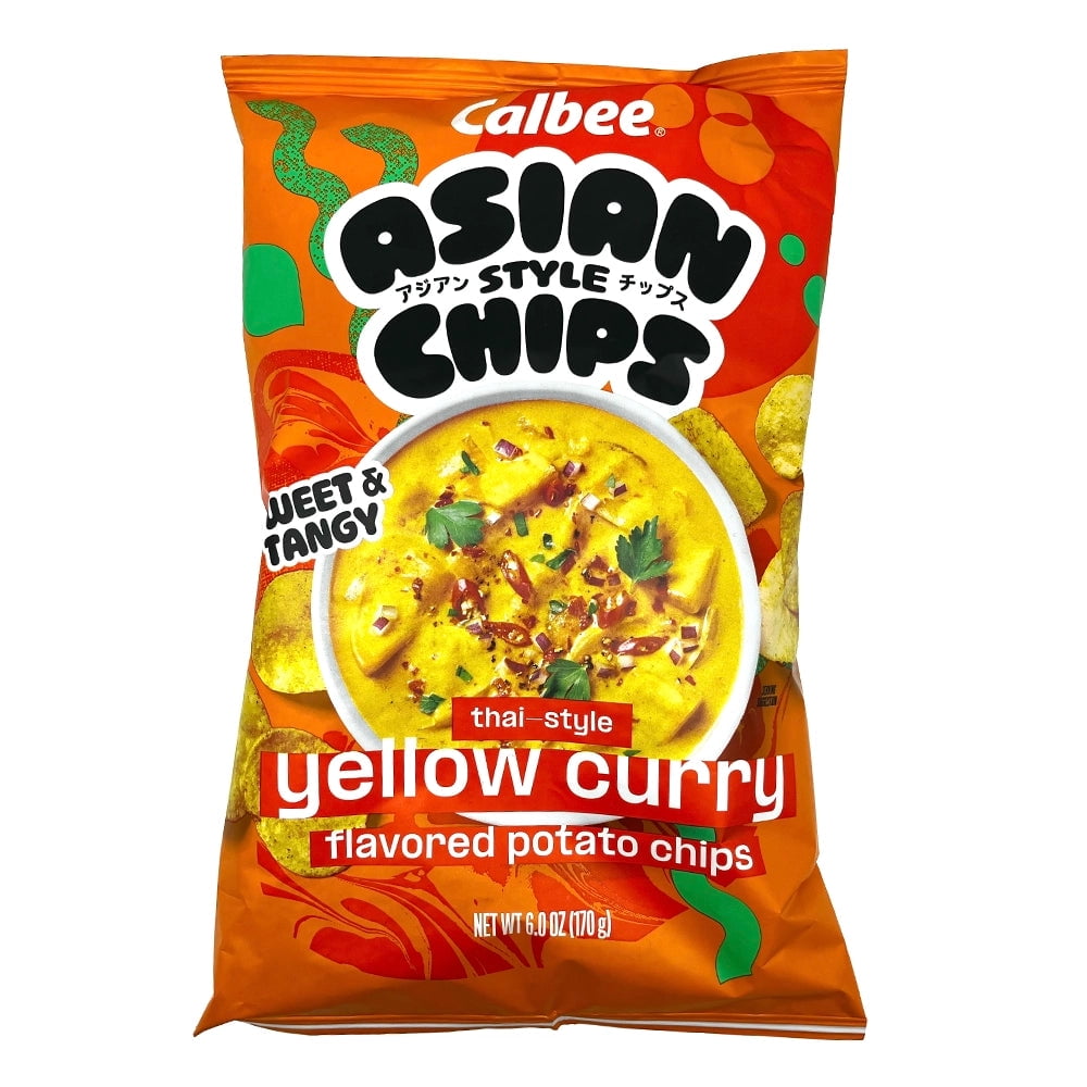 Calbee Chips Thai Style Yellow Curry - Walmart.com