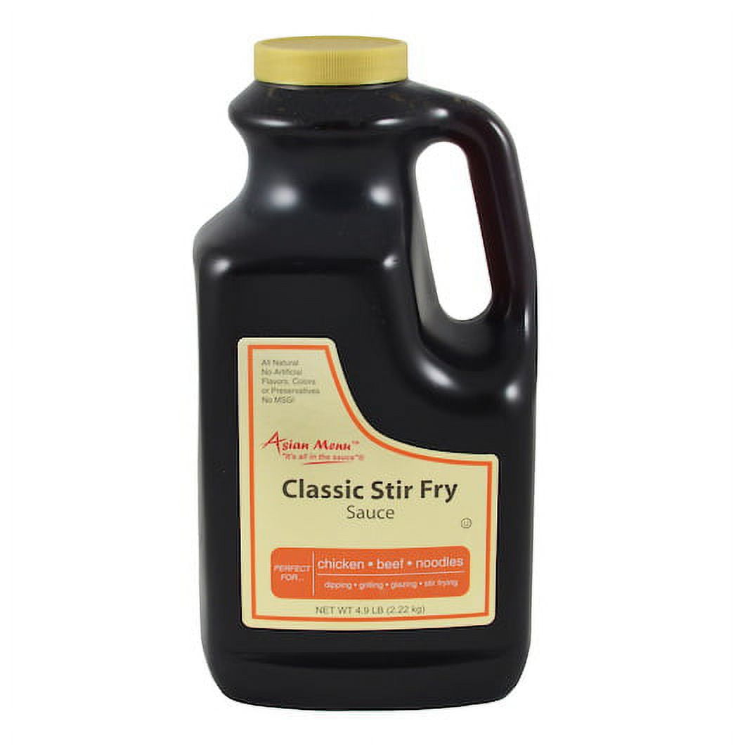 Asian Menu Classic Stir Fry Sauce All Natural, 0.5 Gallon, 4 per case ...