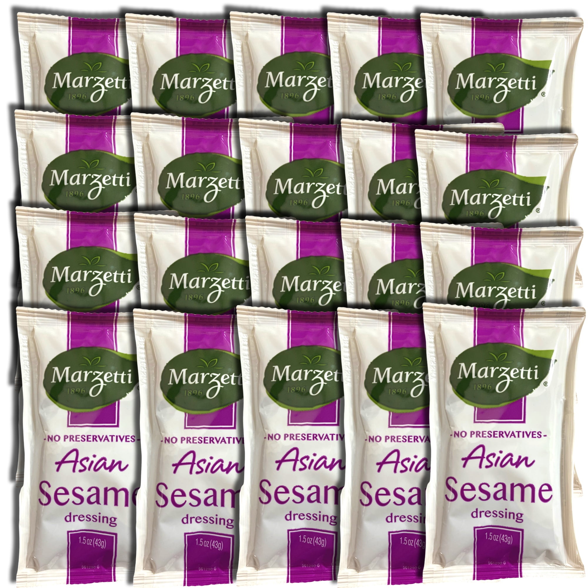 Asian Sesame Salad Dressing Packets | Value Pack | 1.5 Ounce | 20 Count ...