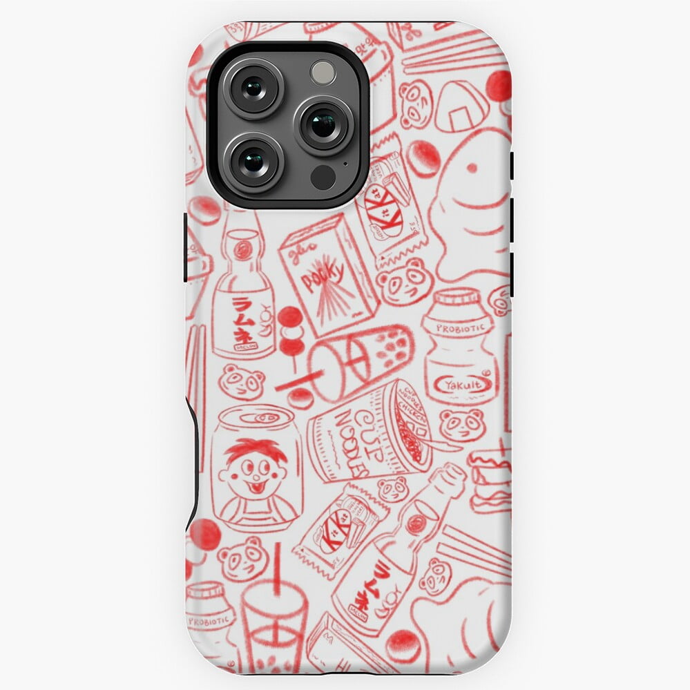 Asian Snacks Foodie Culture Lover Phone Case for iPhone 16 15 14 13 12 11 Pro Max - Walmart.com