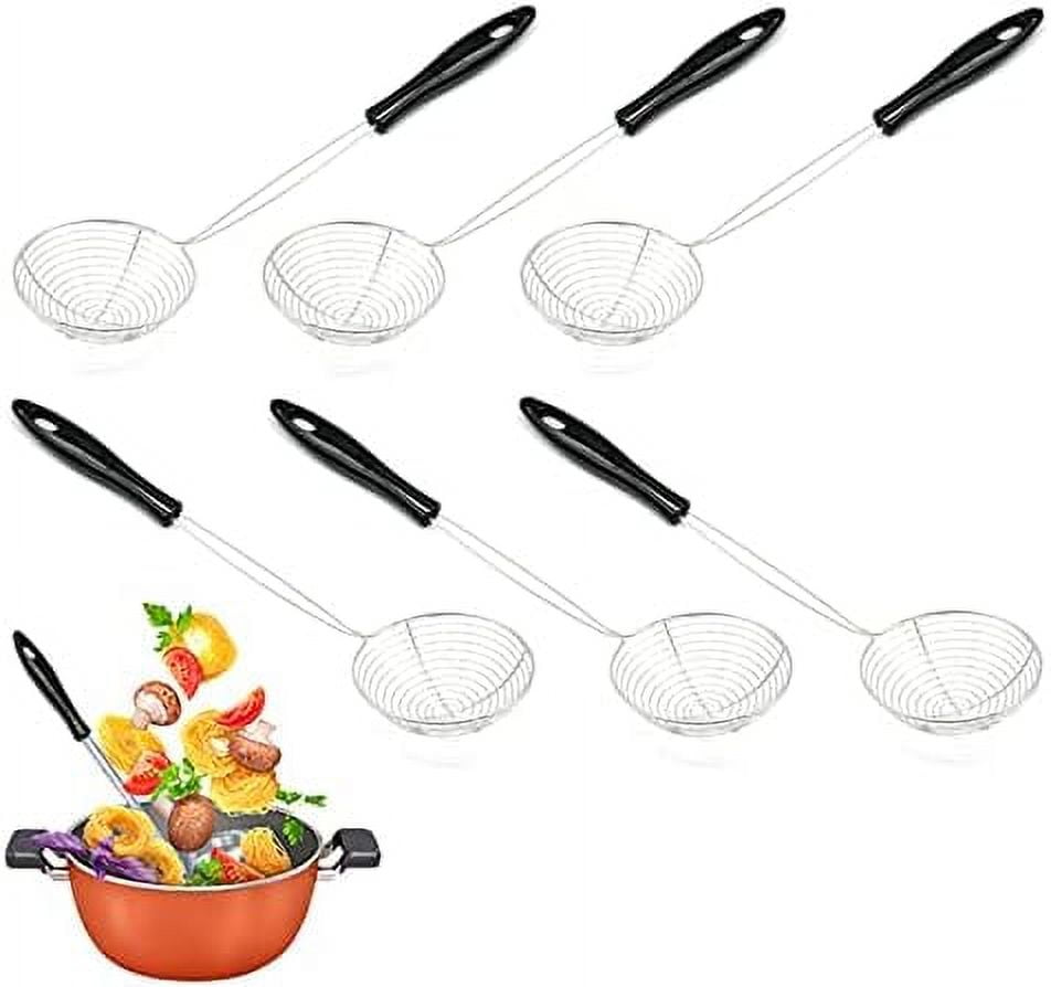 Asian Spider Strainer, Fine Mesh Skimmer for Pasta Vegetables, Heat ...