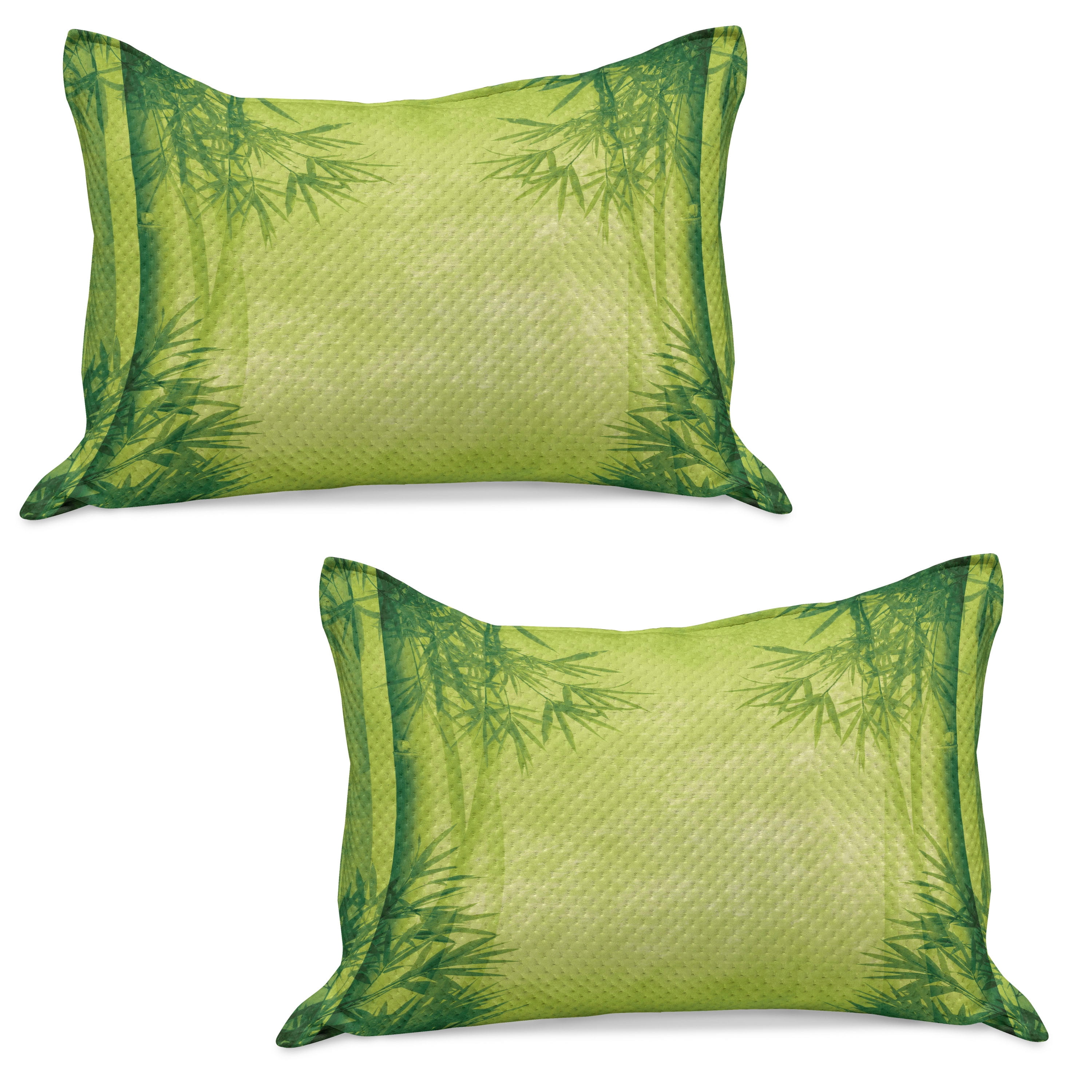 Asian Themed Knitted Quilt Pillowcover Set of 2, Chinese Trees Design ...