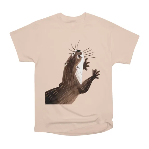 Asian smclawed otter T-Shirt Tee Gift For Him Merch For Her Apparel For ...