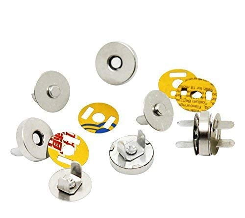 Asiatic 24 Sets Magnetic Button Clasp Snaps Purses Bags Clothes No ...