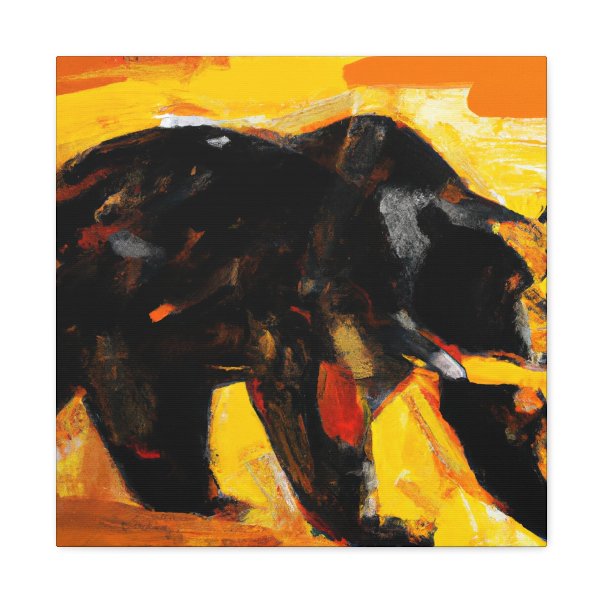 "Asiatic Black Bear Vision" - Canvas - Walmart.com