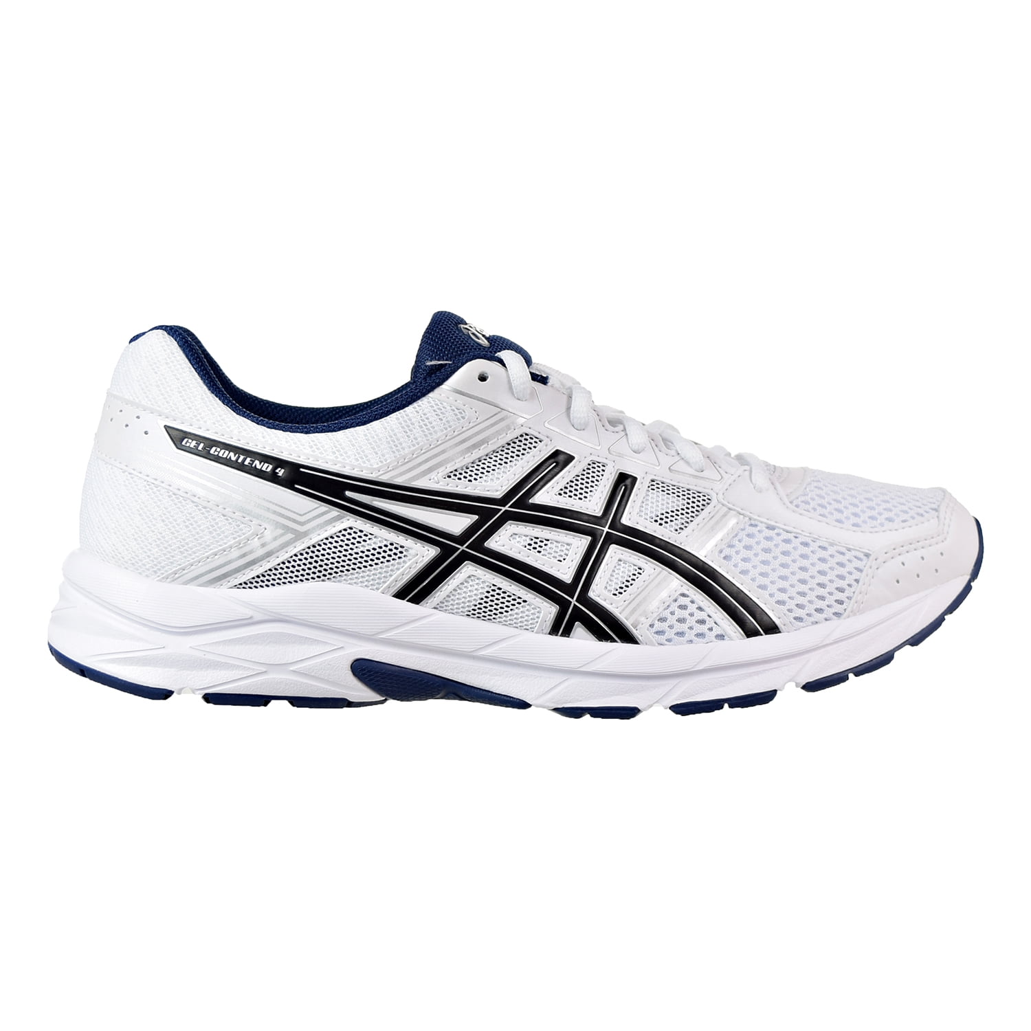 Asics Gel-Contend 4 Men's Shoes White/Black/Insignia Blue t715n-0190 ...