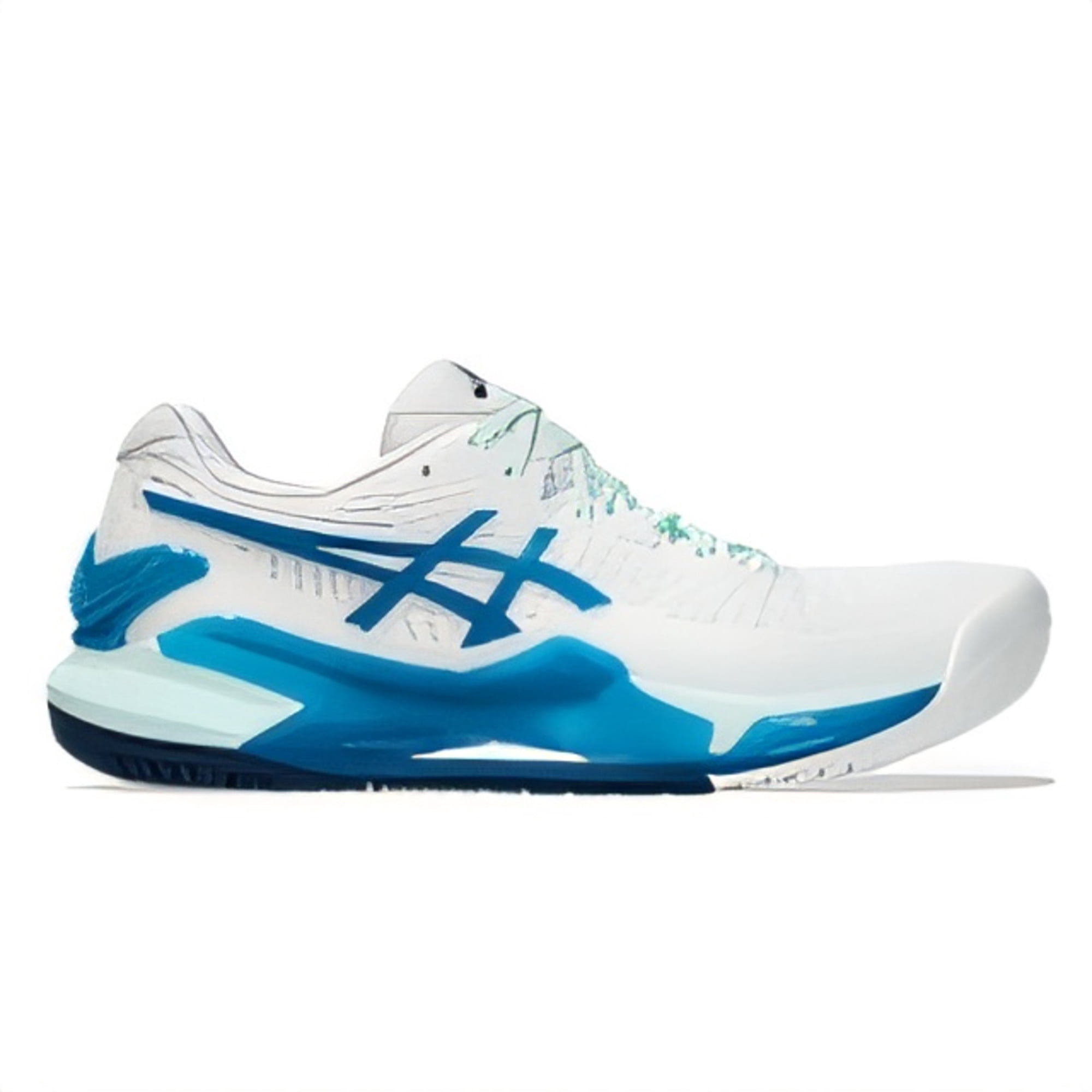 Asics Gel Resolution 9 Women's Tennis Shoe - 7 - Walmart.com