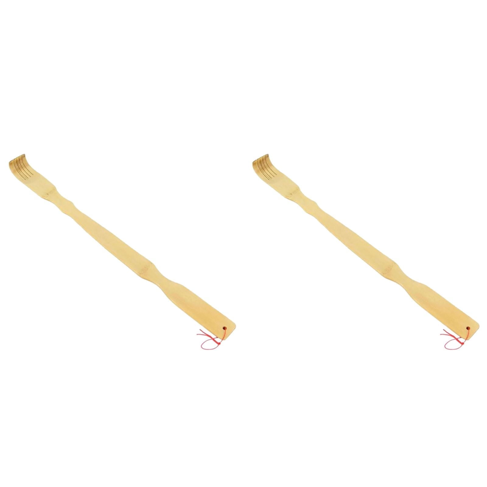 Asija 2Pcs Bamboo Wood Back Scratcher Back Scratchers for Adults Rake ...
