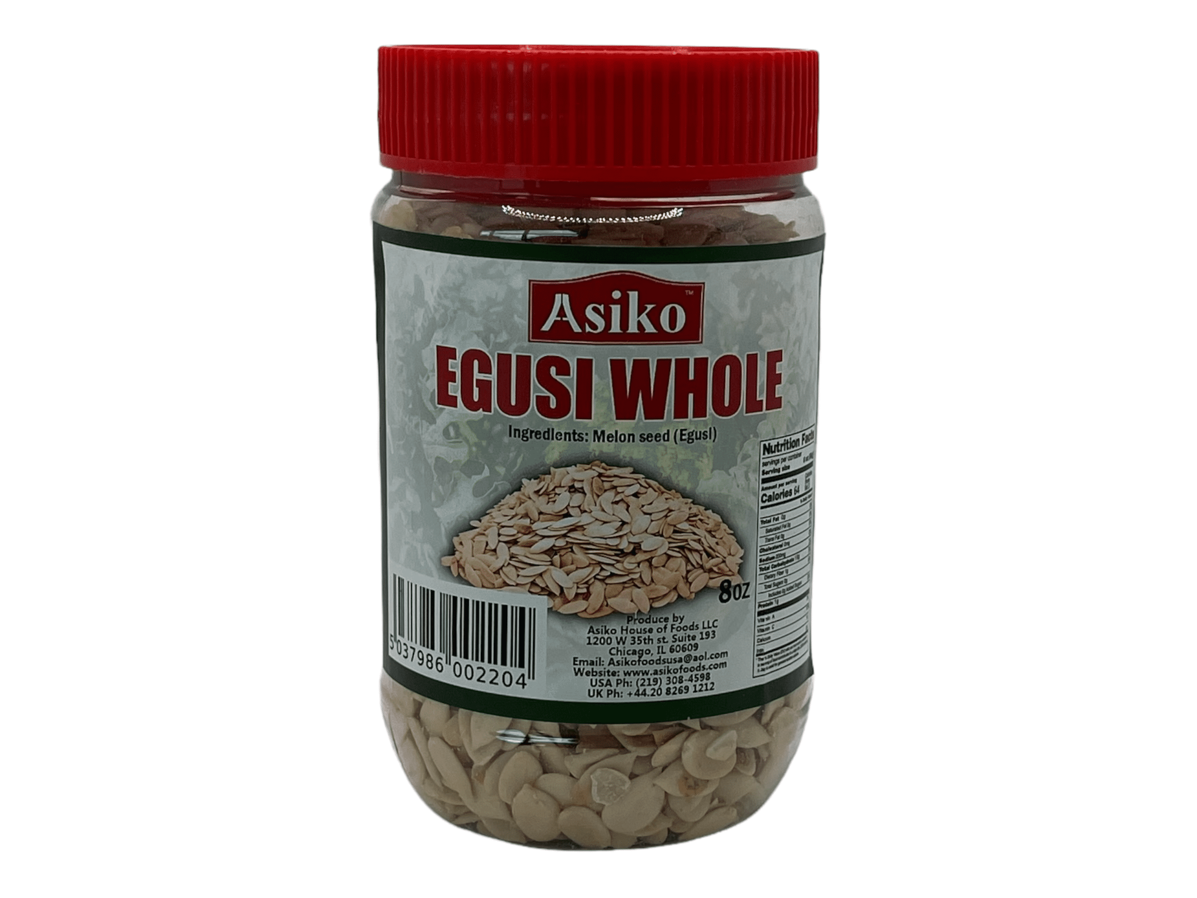 Asiko - Egusi Whole - 8oz - Walmart.com