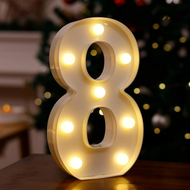 Asisol LED Marquee Sign Light Up Letters, 26 Alphabet Light Up Letters ...