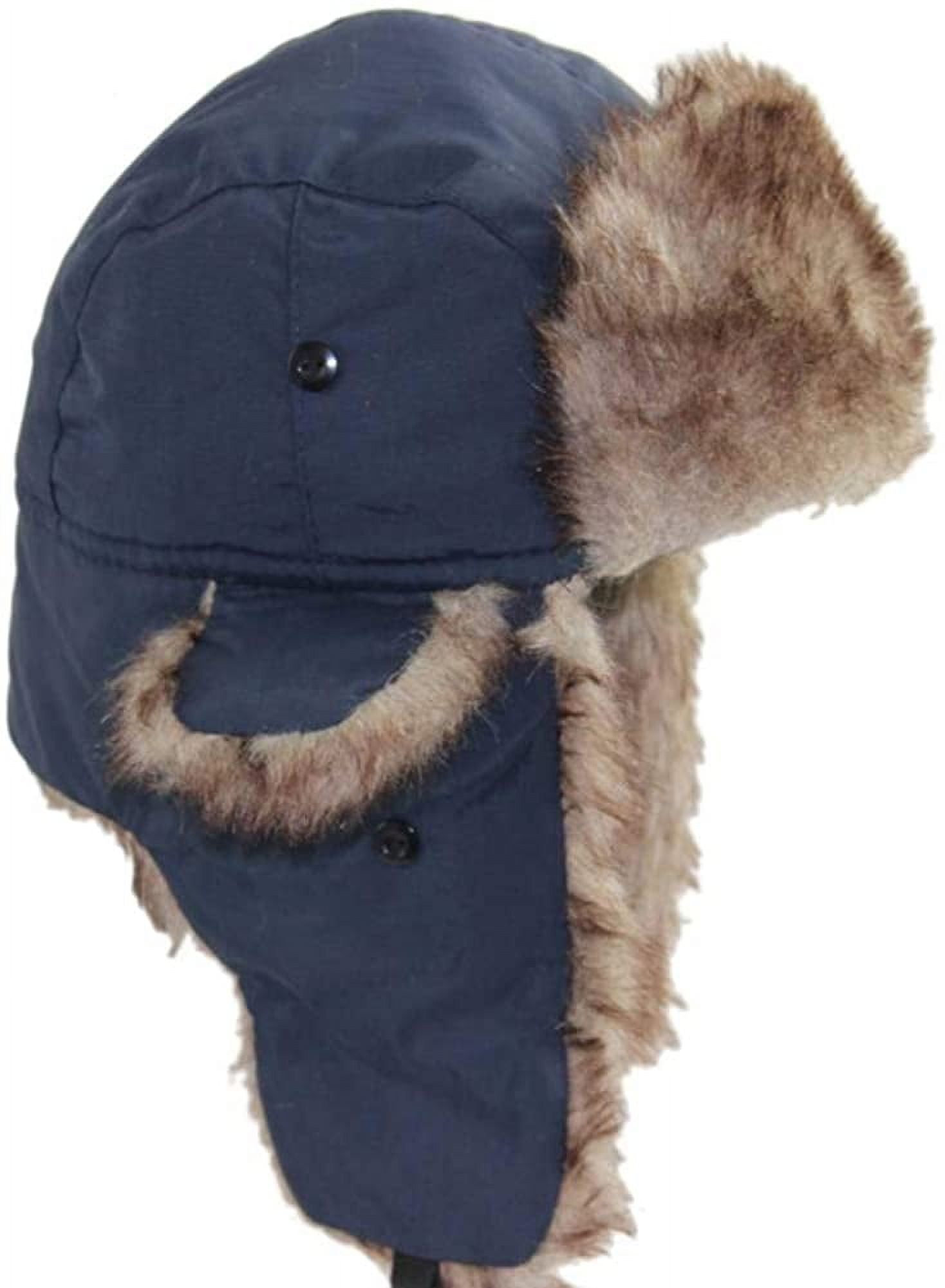 Asisol Trapper Warm Russian Trooper Hat Winter Skiing Cap with Ear ...