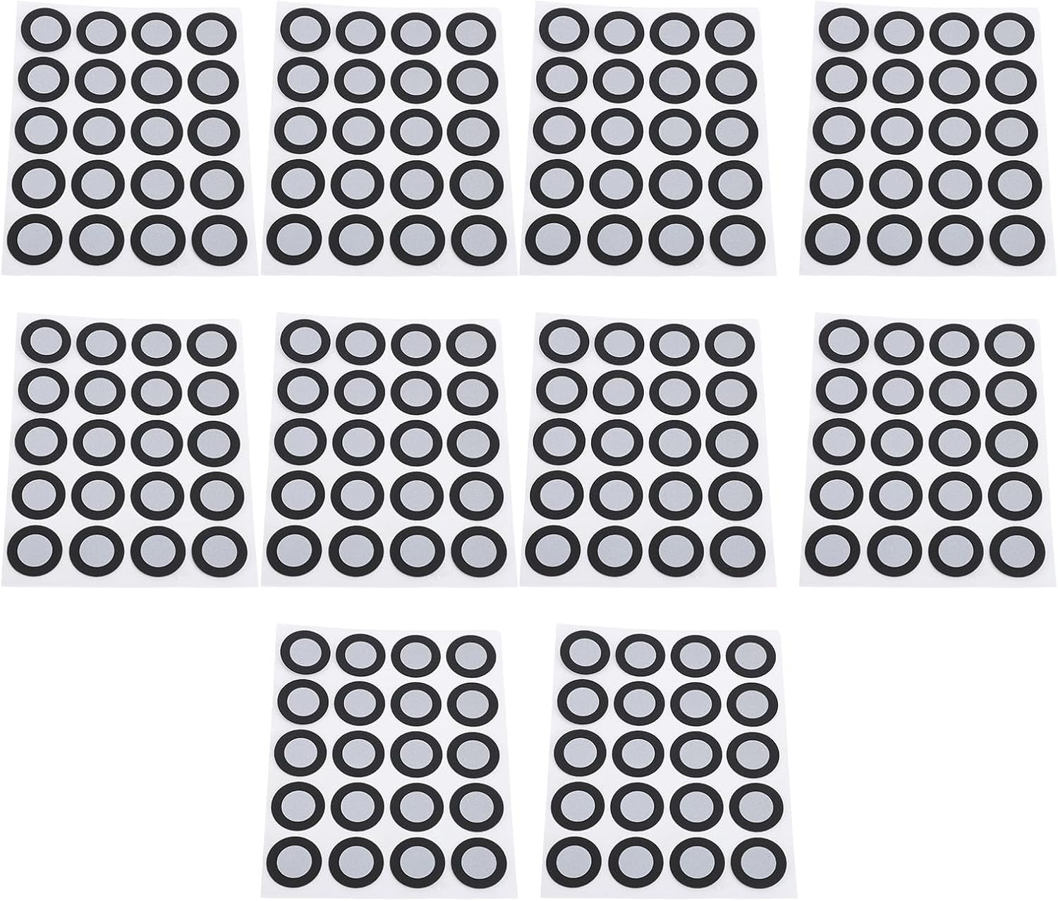 Asixxsix 3D Scanning Markers, 200 Pcs 3D Tracking Dots, 12mm ID 19mm OD ...