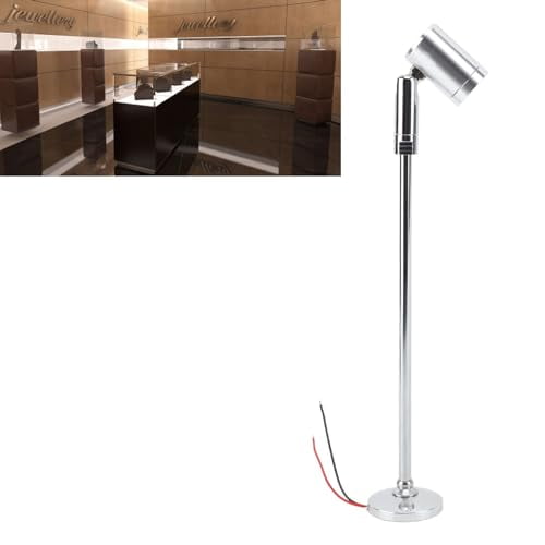 Asixxsix LED Mini Spotlight, DC12V Jewelry Showcase Display Light ...