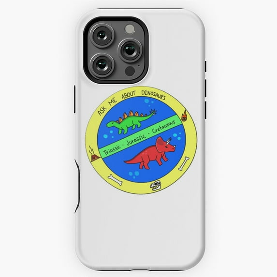 Ask Me About Dinosaurs Paleontology iPhone Case 11 12 13 14 15 16 17 ...