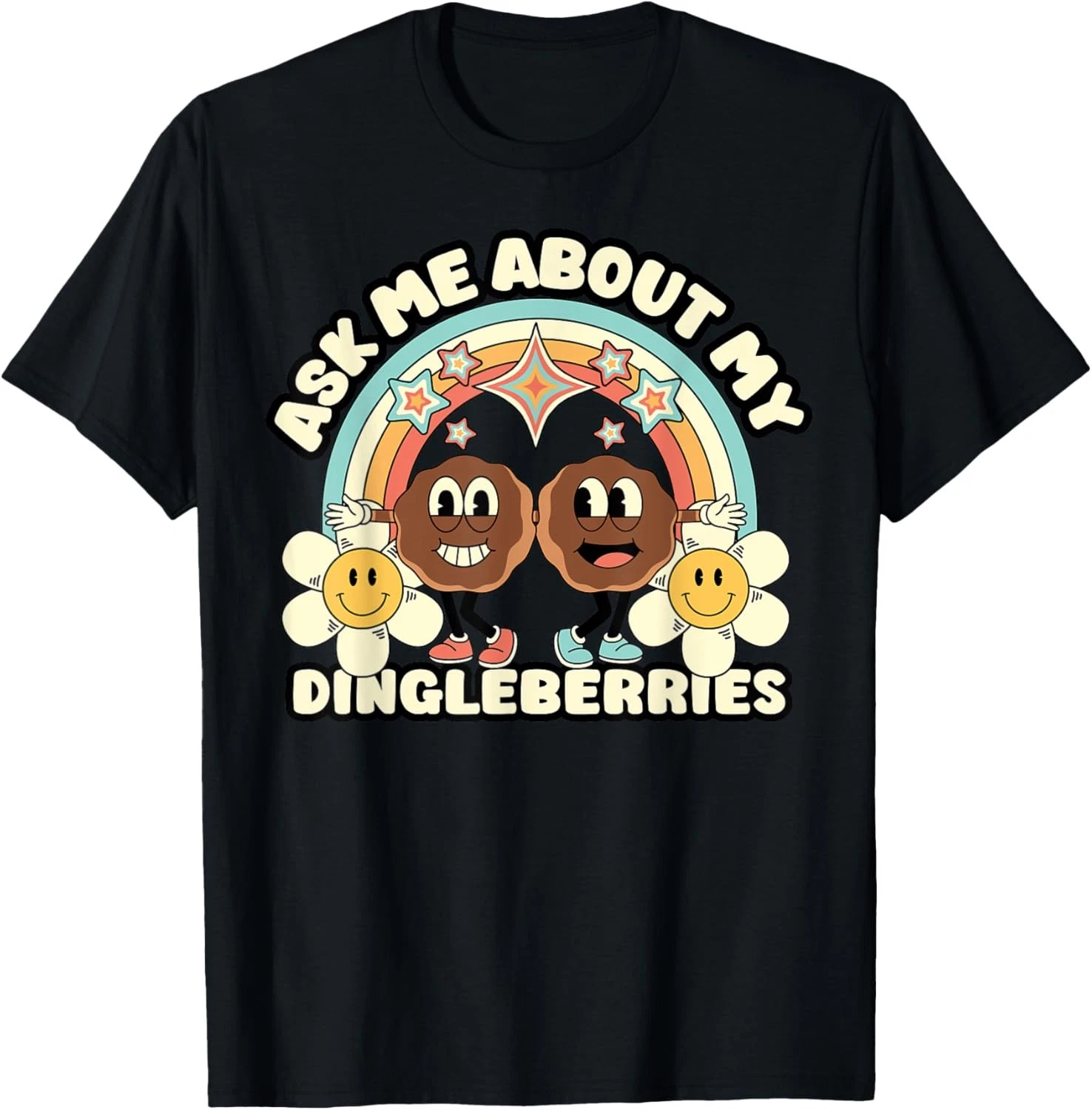 Ask Me About My Dingleberries Funny Embarrassing Adult Art Unisex T ...