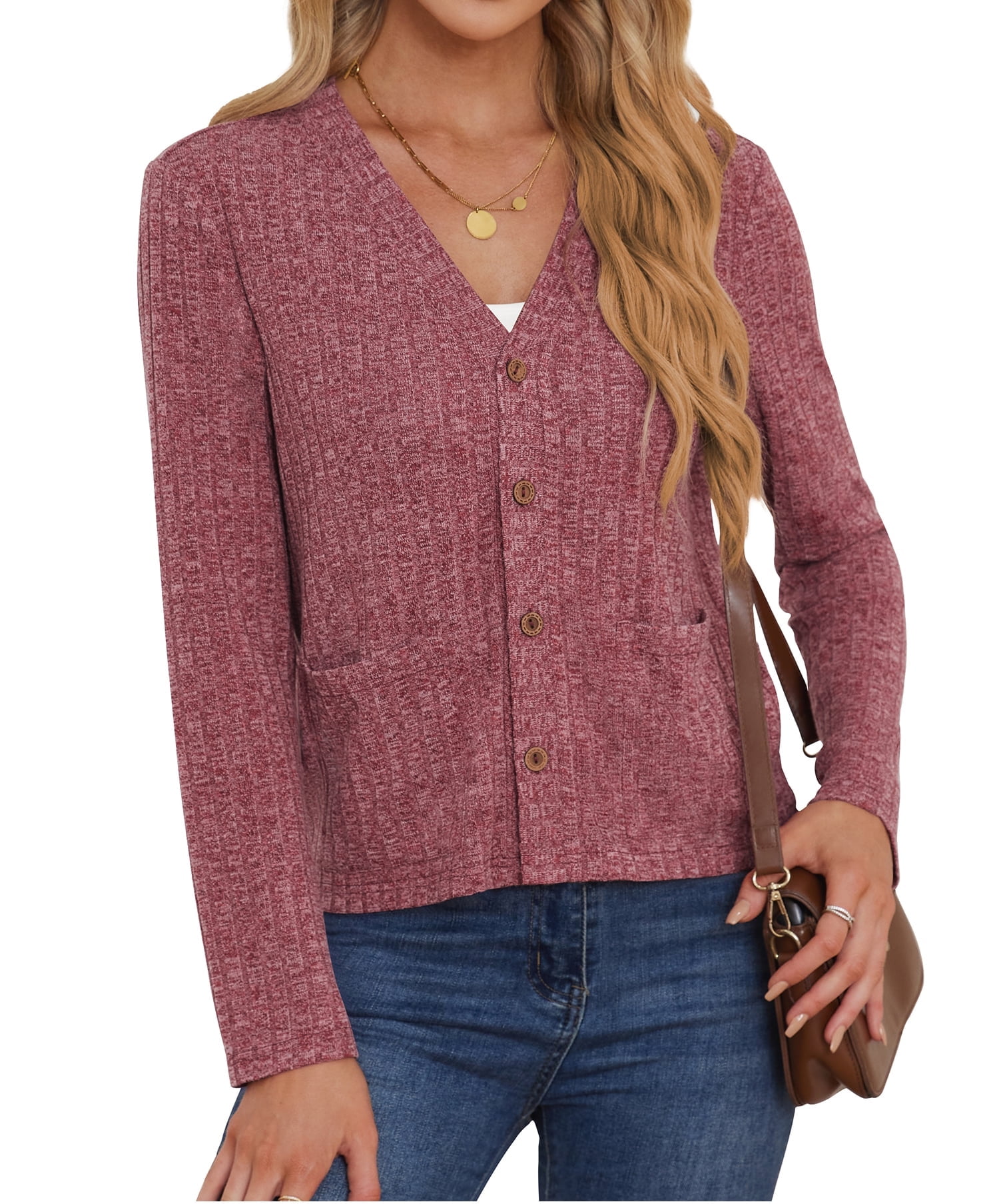 AskLazy Women's Open Front Cardigan Casual Loose Lightweight Cardigans ...