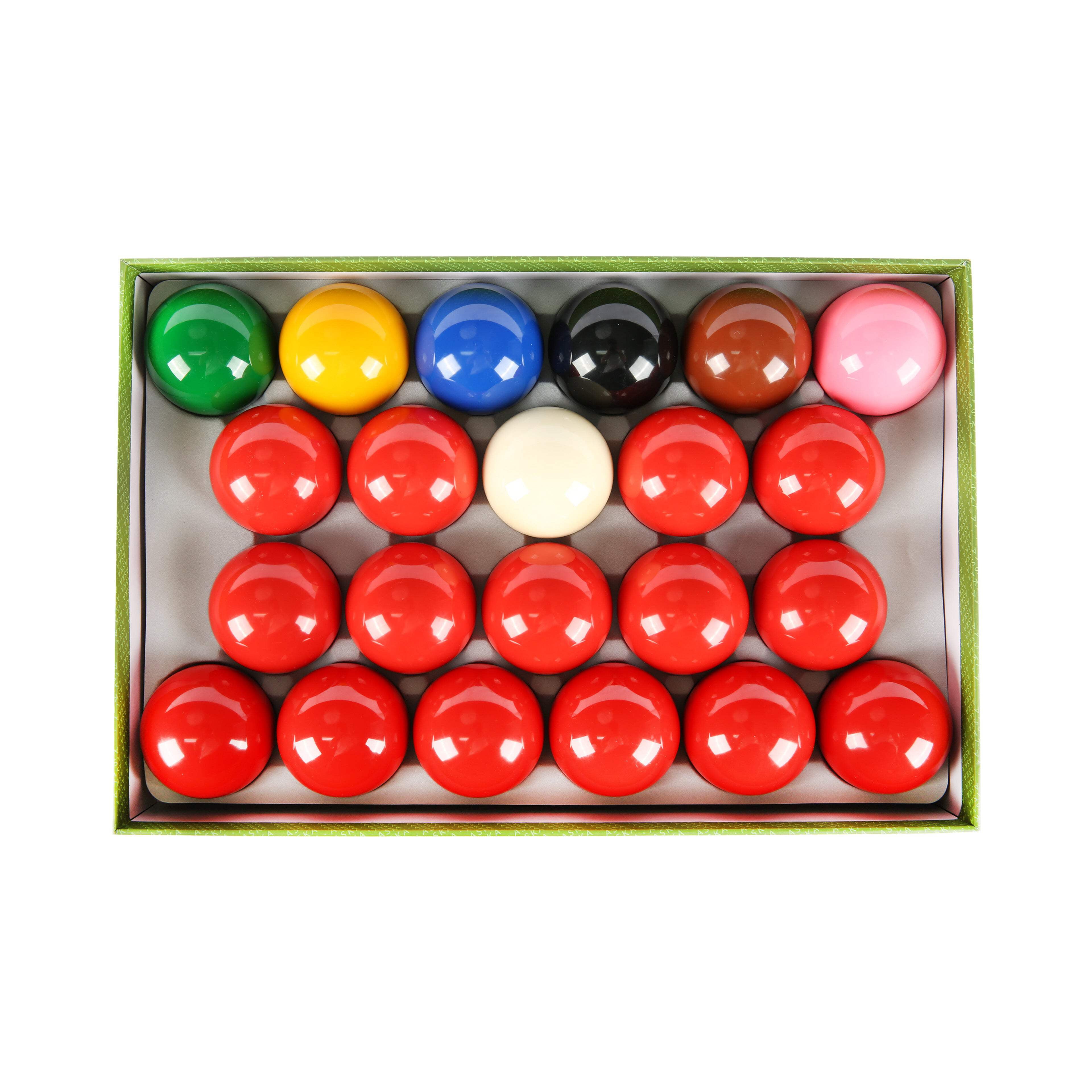 Aska Billiards Snooker Balls Set SB01, 2 Balls Including a Cue Ball, 2 ...